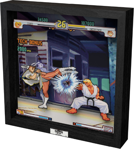 Pixel Frames - Street Fighter - Third Strike -taulu – Verkkokauppa.com