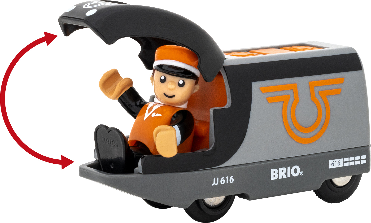 BRIO World 36047 - Paristokäyttöinen matkustajajuna – Verkkokauppa.com
