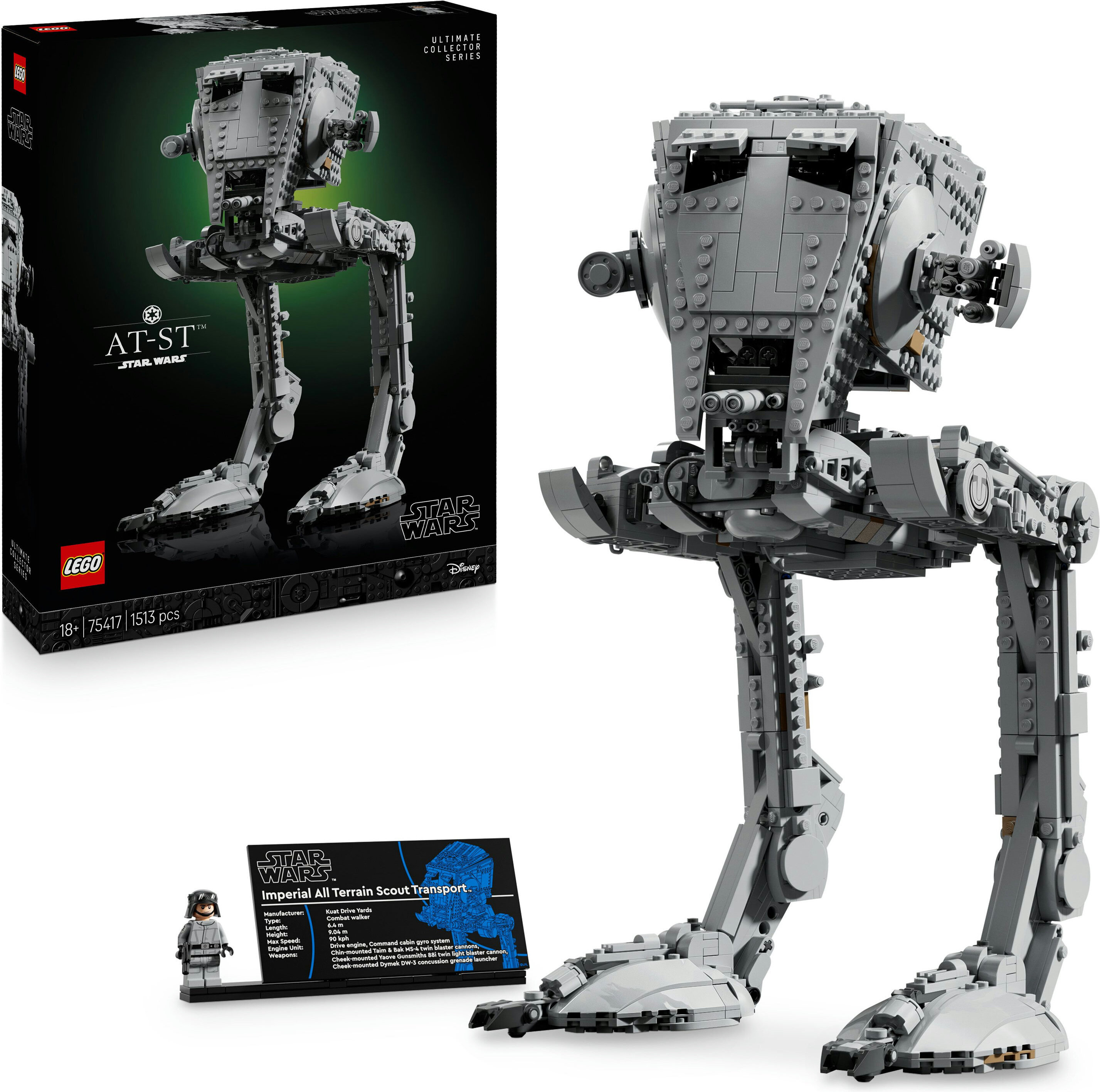 LEGO Star Wars 75417 AT-ST-talsija – Verkkokauppa.com