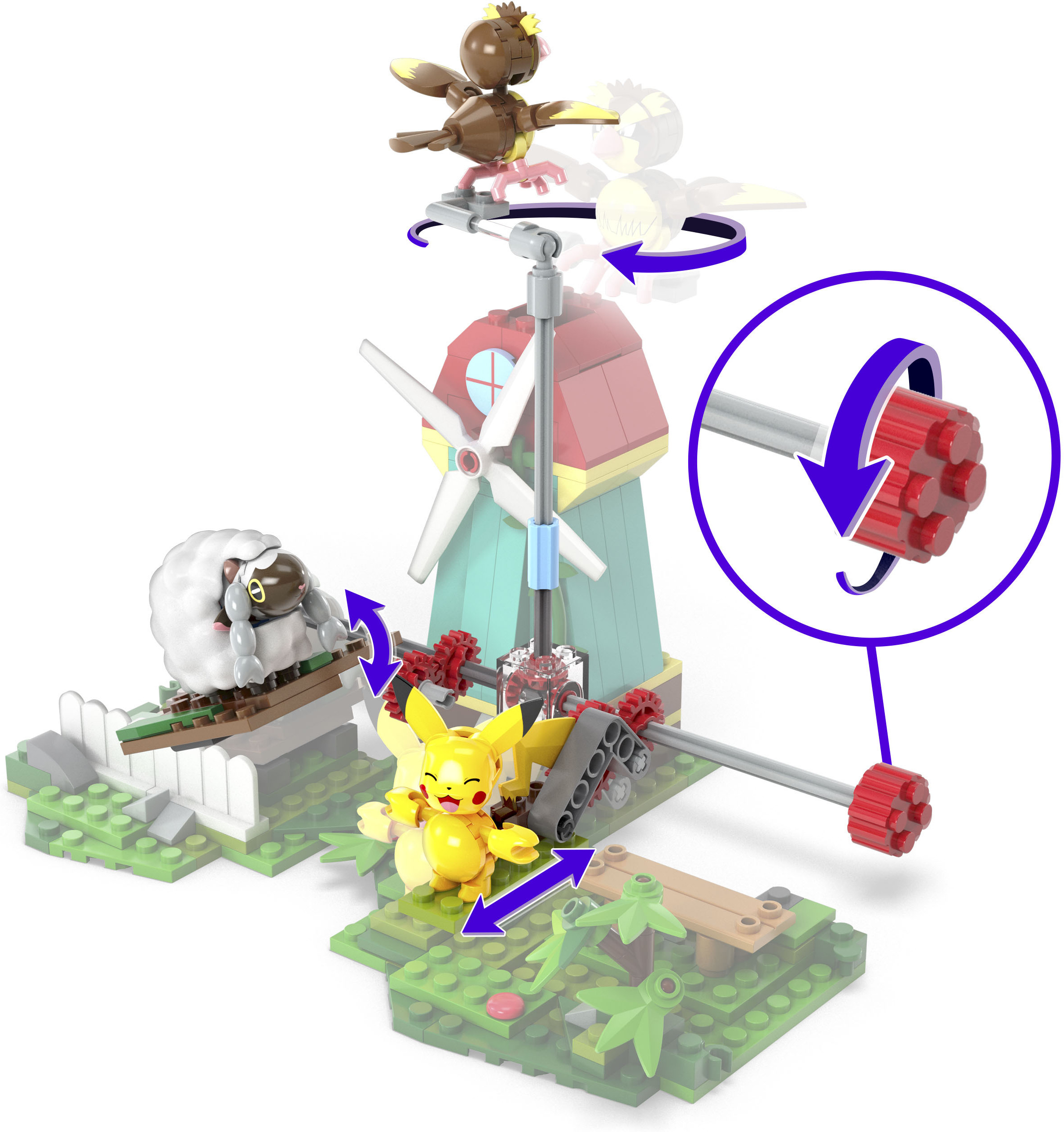 Mega Pokemon Windy Town - rakennussarja – Verkkokauppa.com