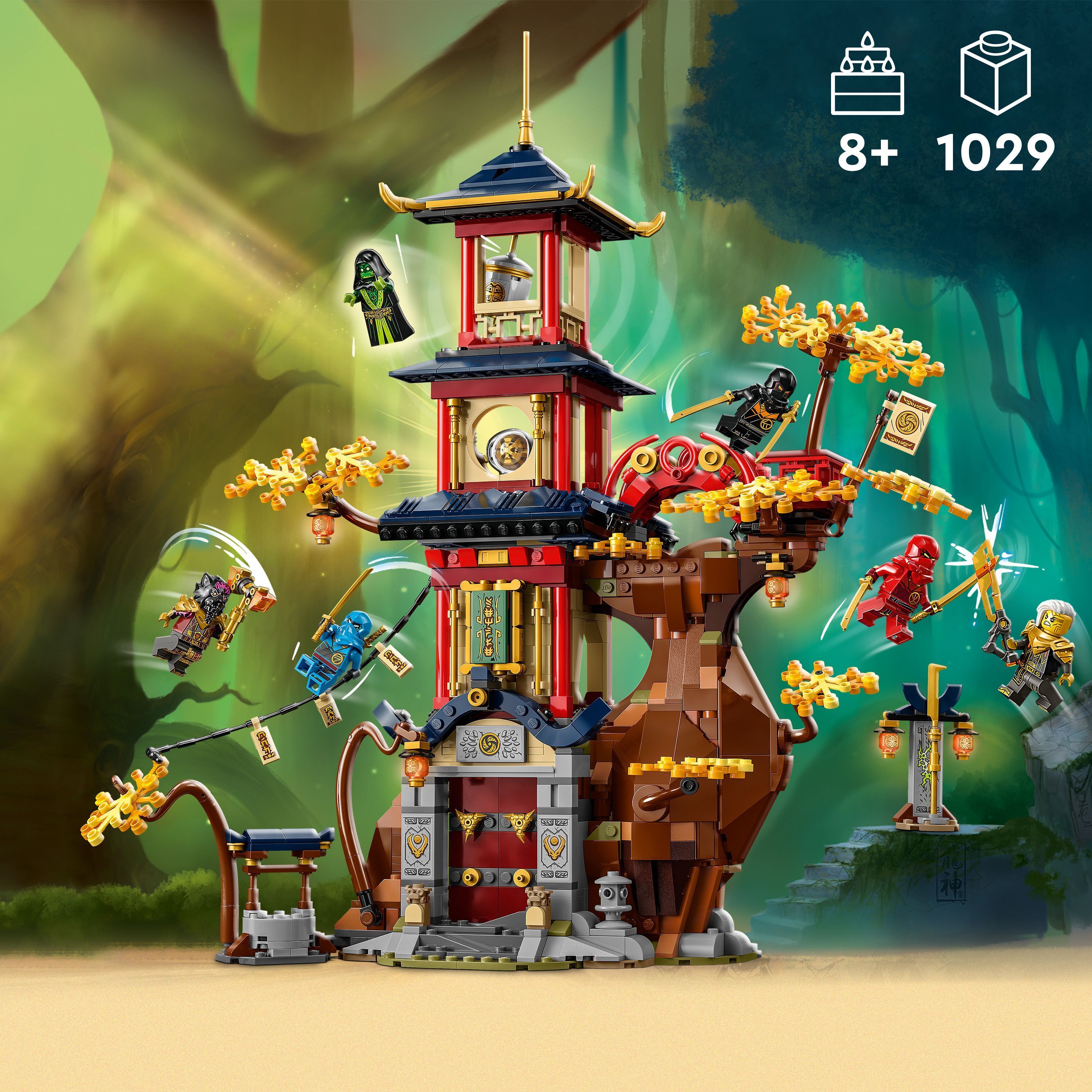 LEGO Ninjago 71795 - Lohikäärmetemppelin energiaytimet – Verkkokauppa.com