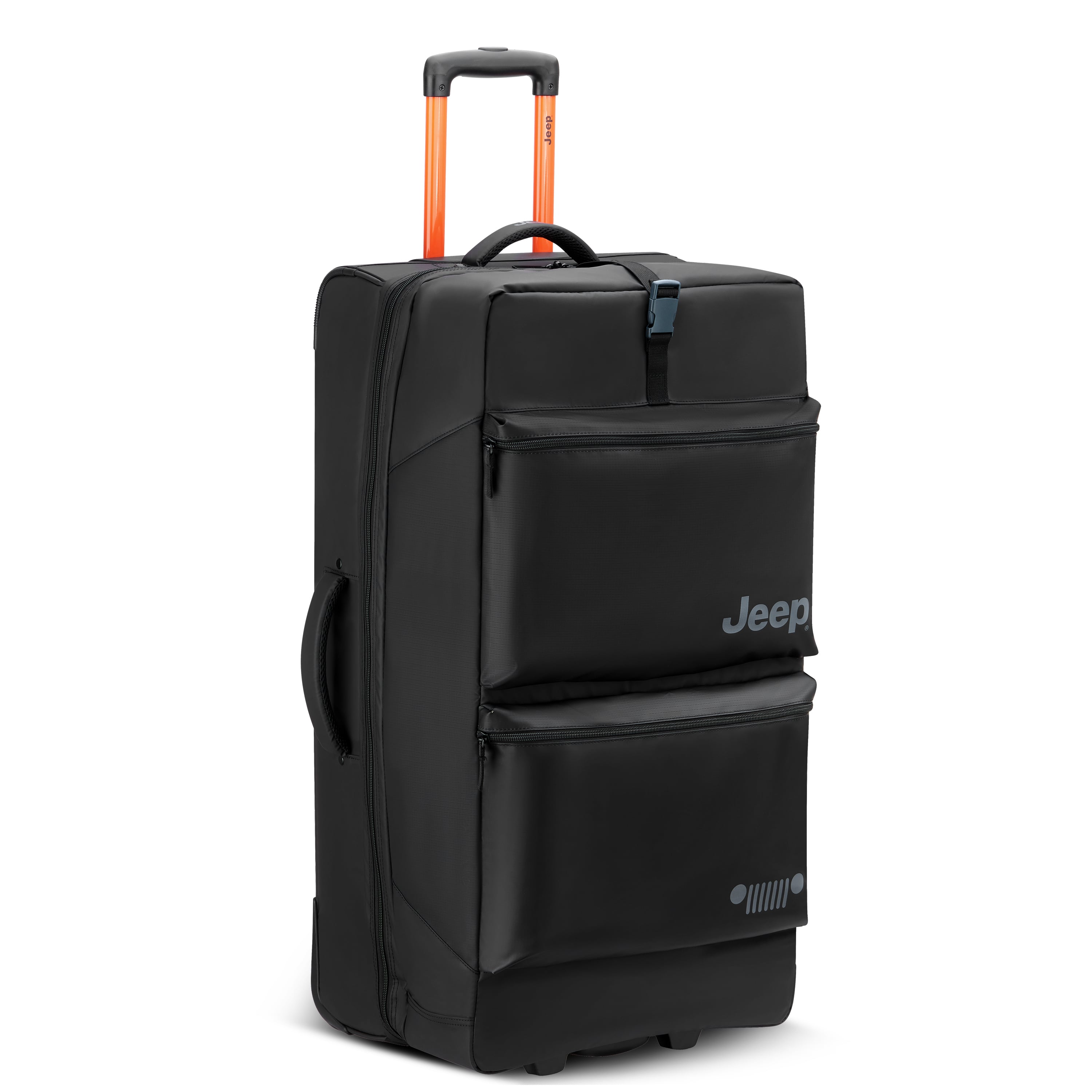 Delsey Jeep JS006B Trolley Duffle matkalaukku, 82 cm, musta ...