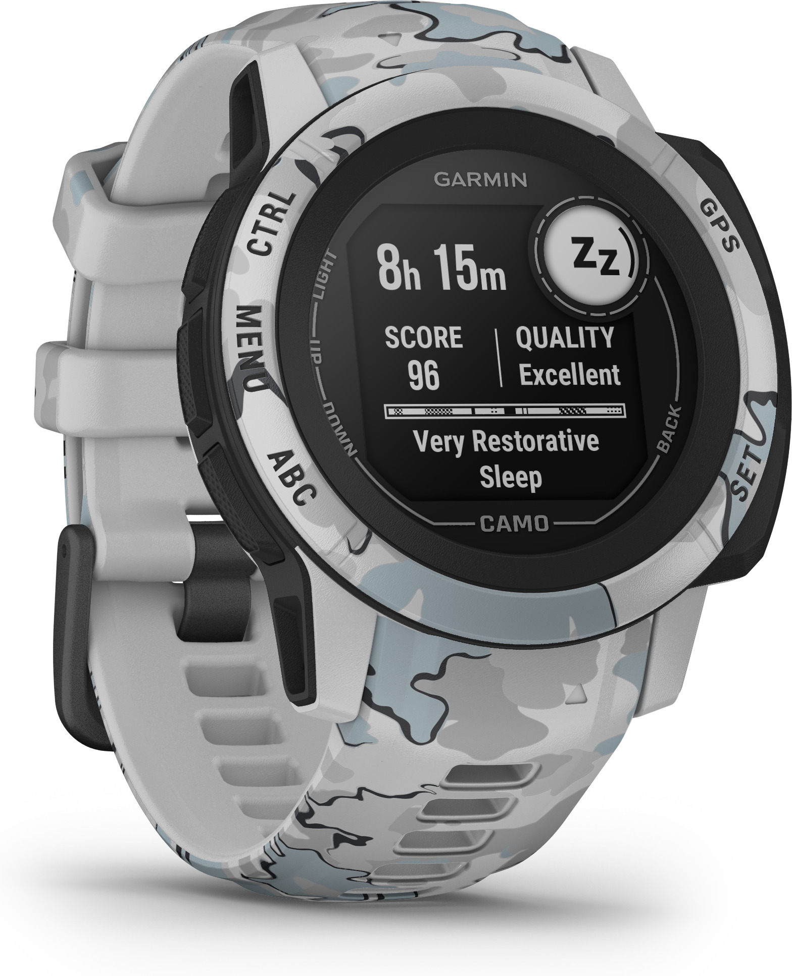 Garmin Instinct 2S Camo Edition -GPS-älykello, Mist Camo – Verkkokauppa.com