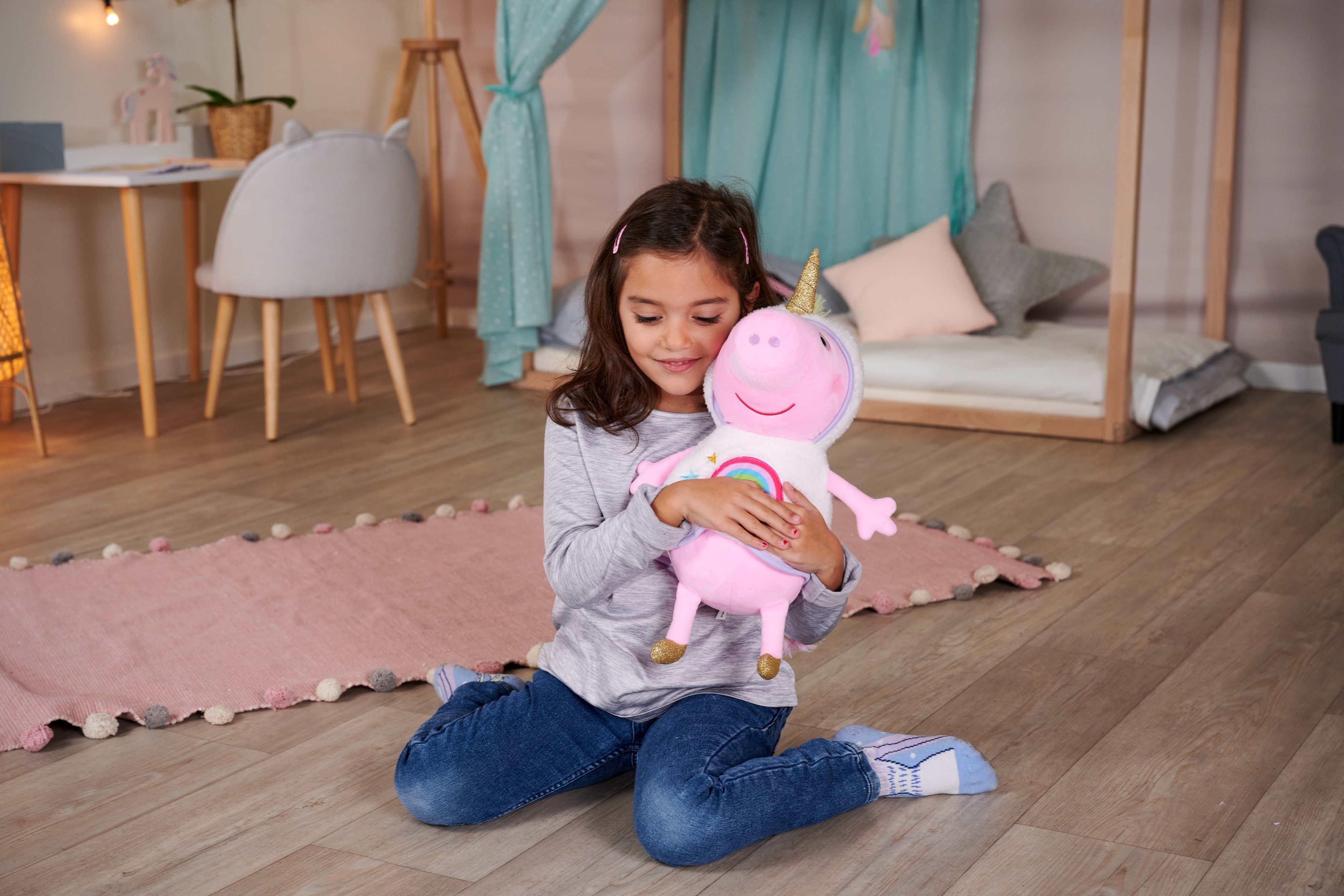 Pipsa Possu Yksisarvisena -pehmolelu, 38 cm – Verkkokauppa.com