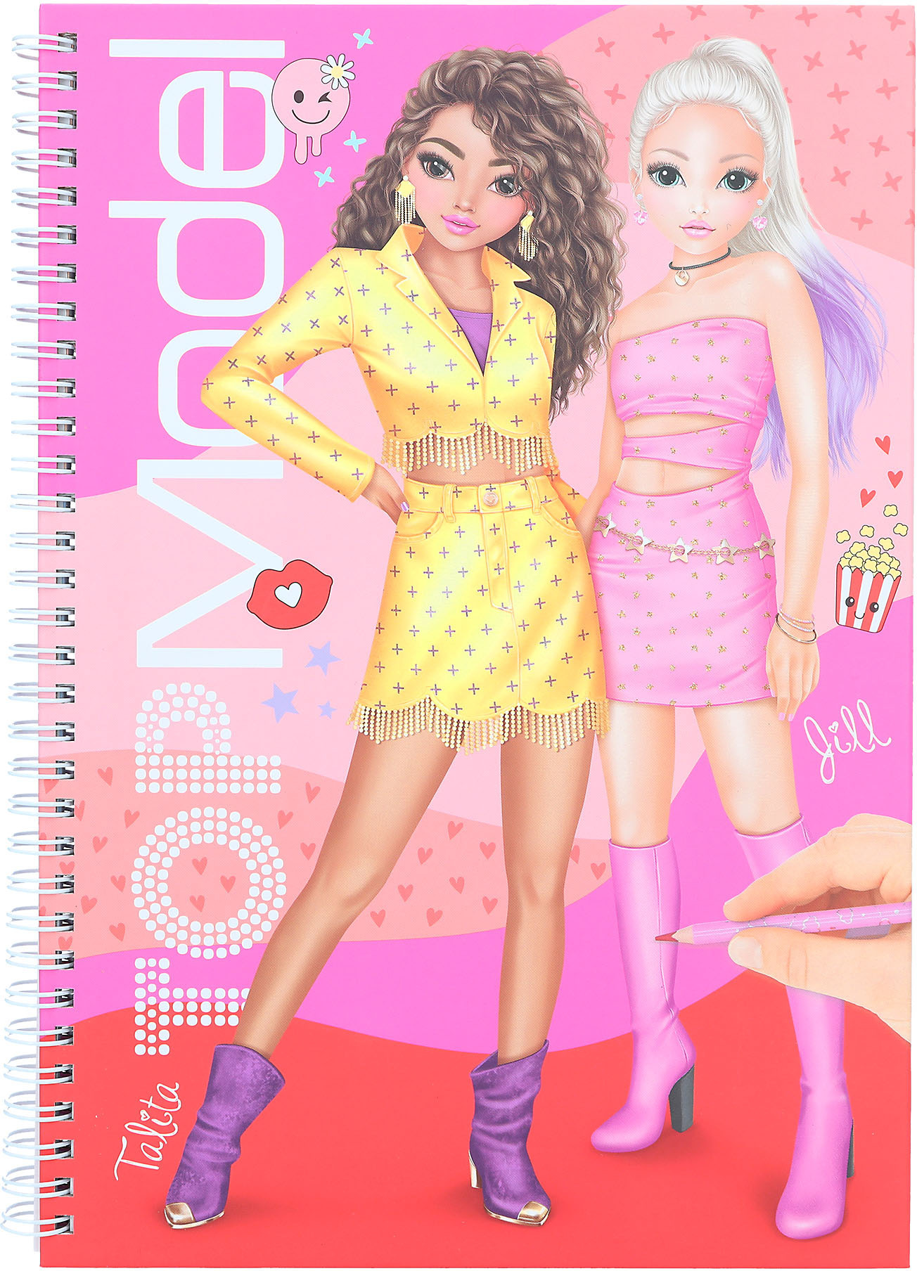 TOPModel Suunnittelukirja & värityskynät – Verkkokauppa.com