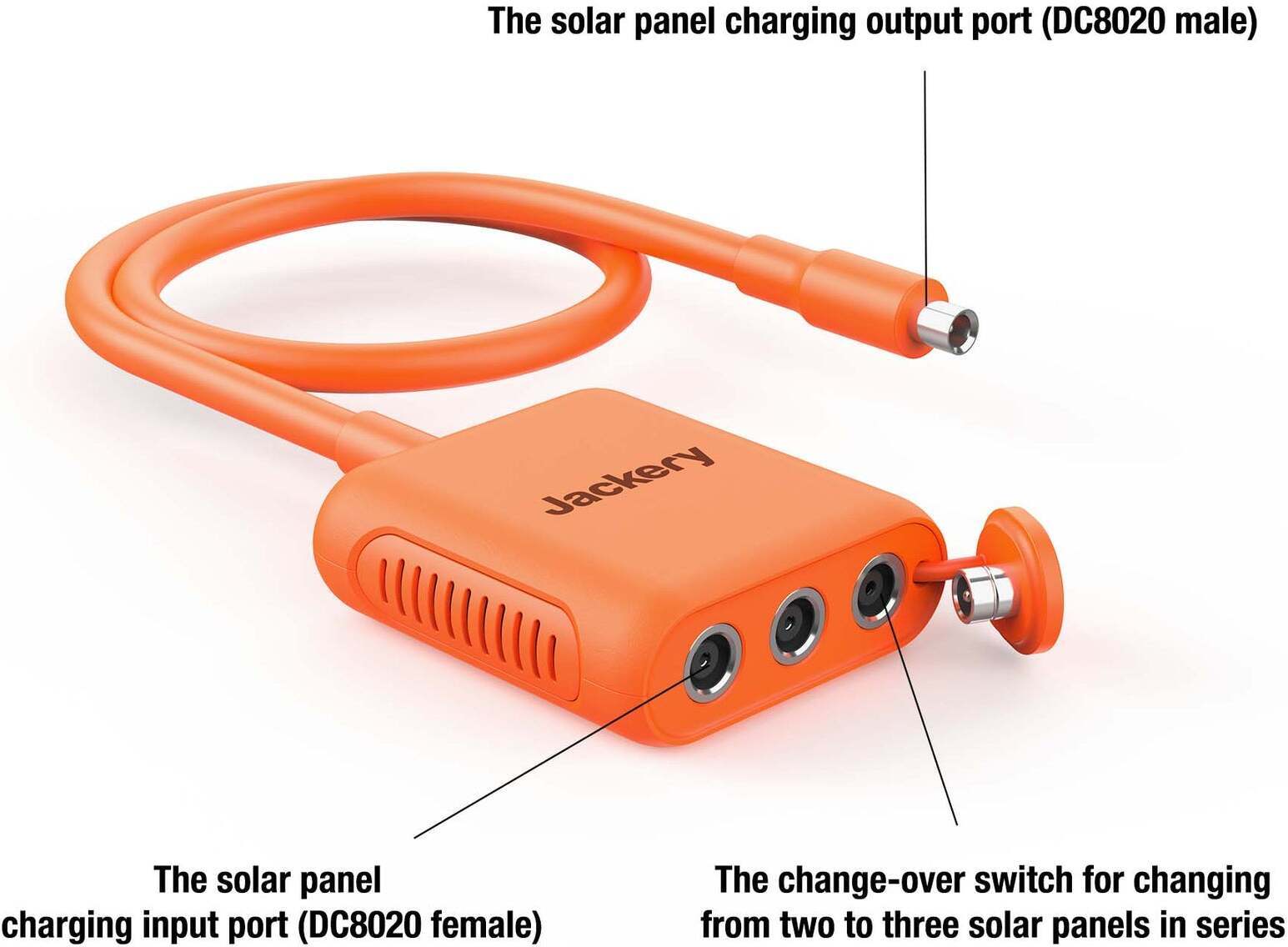 Jackery Solar Panel Connector adapteri – Verkkokauppa.com