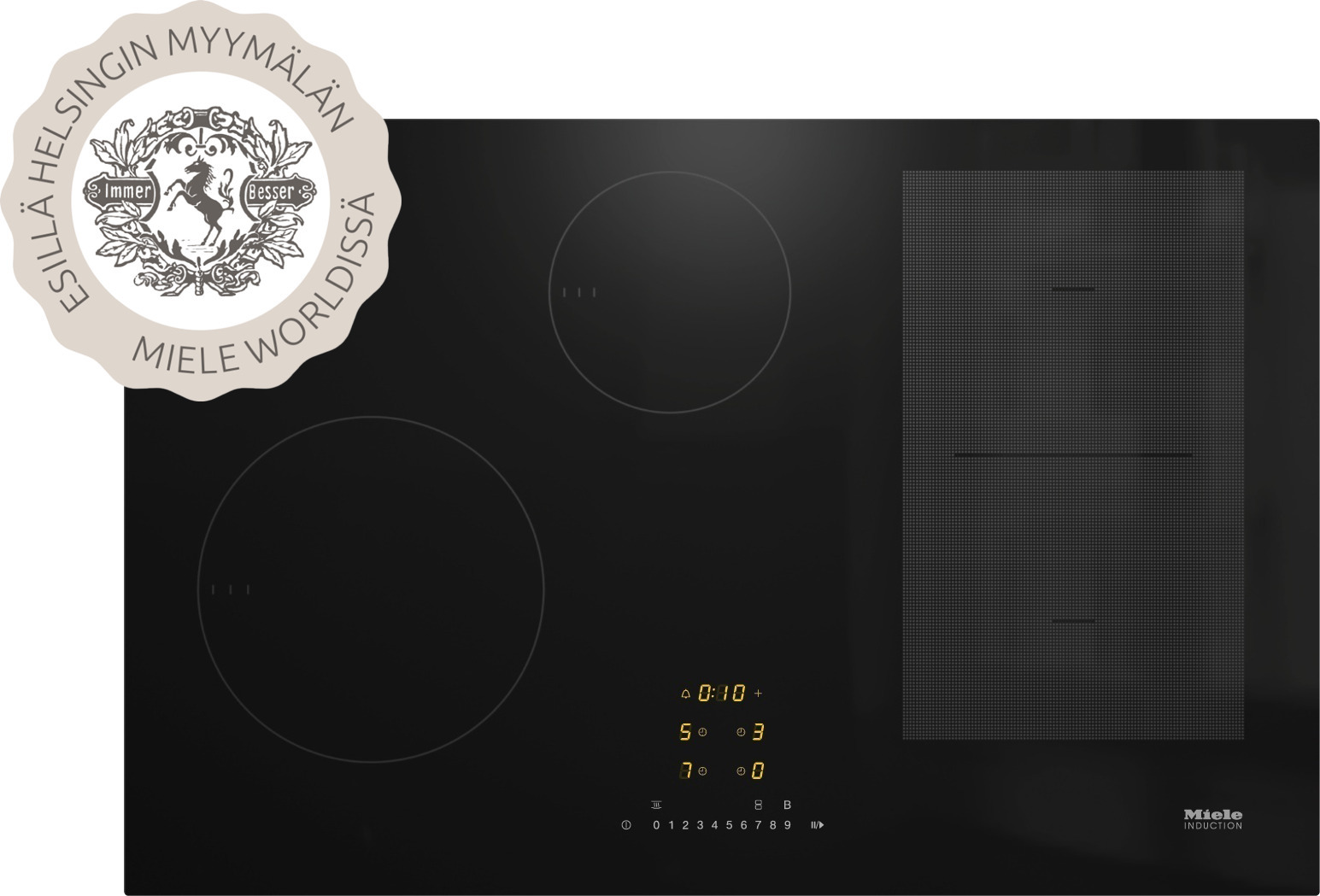 Miele KM 7474 FL induktiotaso, 80 cm – Verkkokauppa.com