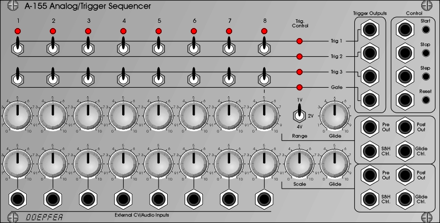 Doepfer A-155 Analog / Trigger Sequencer -Eurorack-moduuli – Verkkokauppa.com