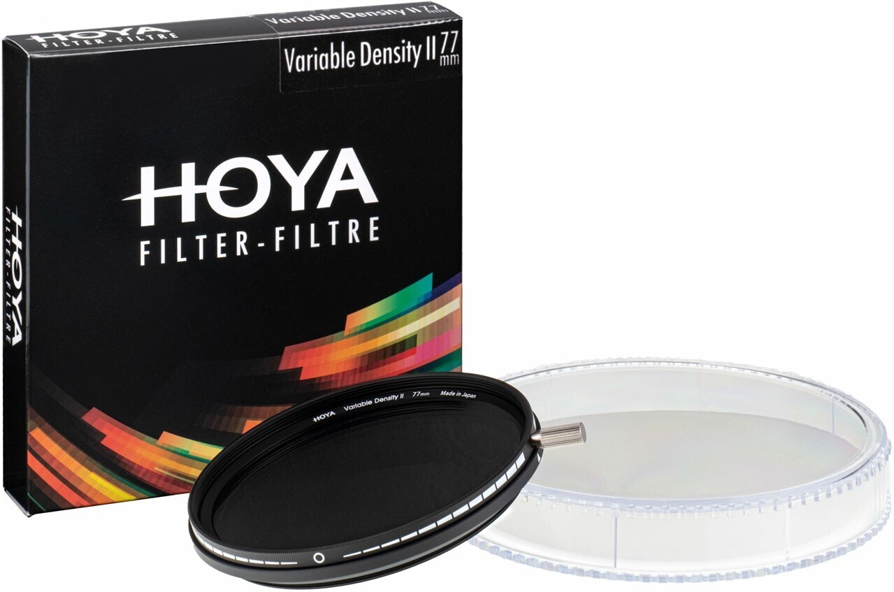 Hoya 77 mm Variable Density II 3-400 filter - säädettävä harmaasuodin ...