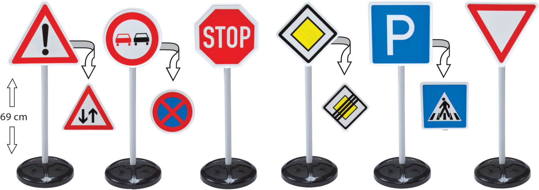 BIG Signs Mega Set -liikkennemerkit – Verkkokauppa.com