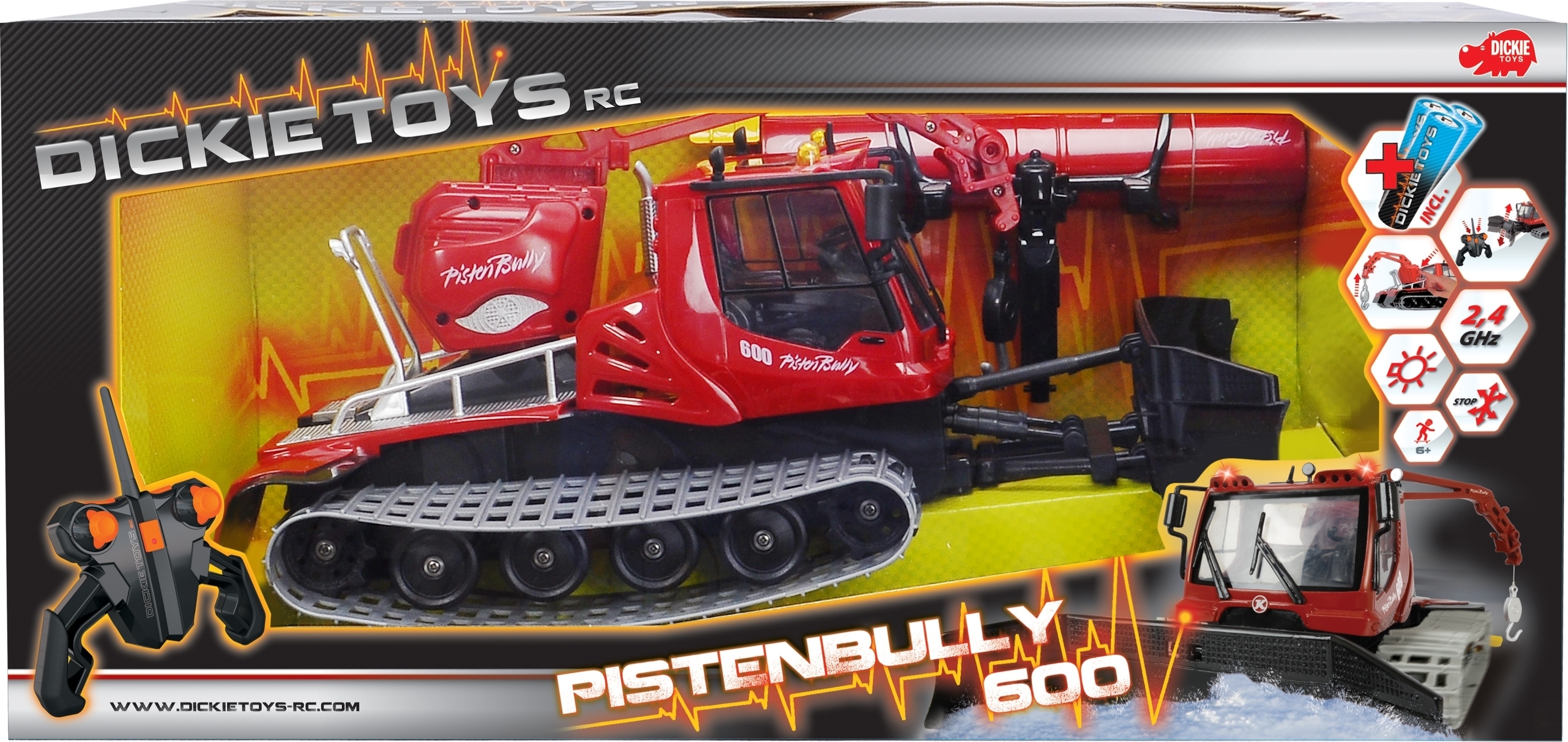 RC Pistenbully 600, RTR -kauko-ohjattava aurausauto – Verkkokauppa.com