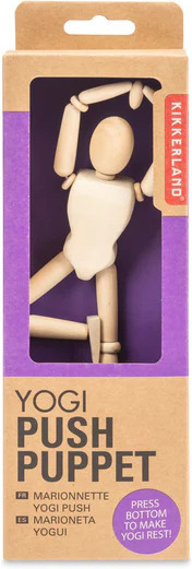 Kikkerland Yogi Push Puppet -joogahahmo – Verkkokauppa.com