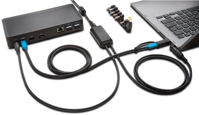 Kensington SD4700P Power Splitter 60W USB 3.0 -telakointiaseman ...