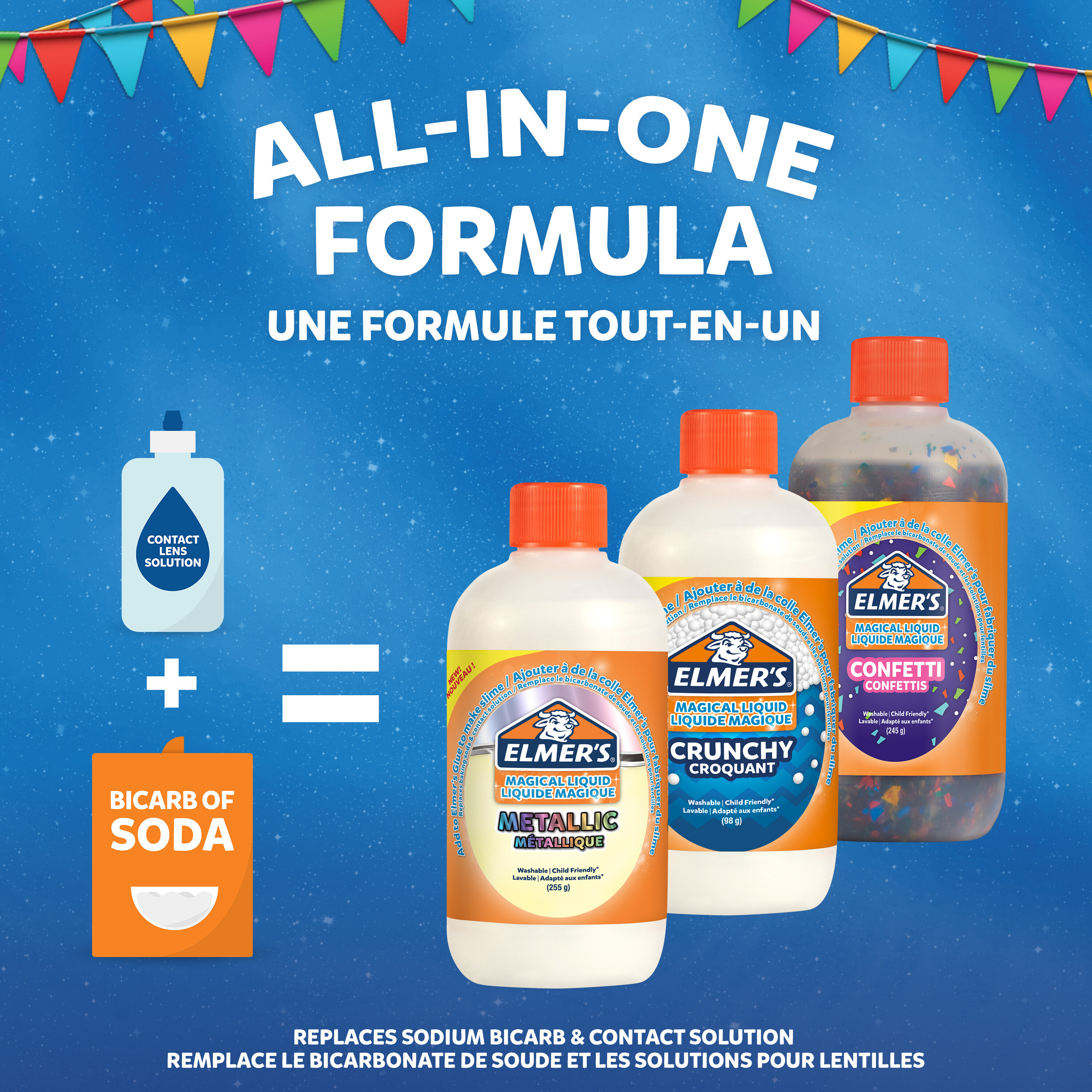 Elmer's Celebration Slime Kit -limasetti, 8-osainen – Verkkokauppa.com