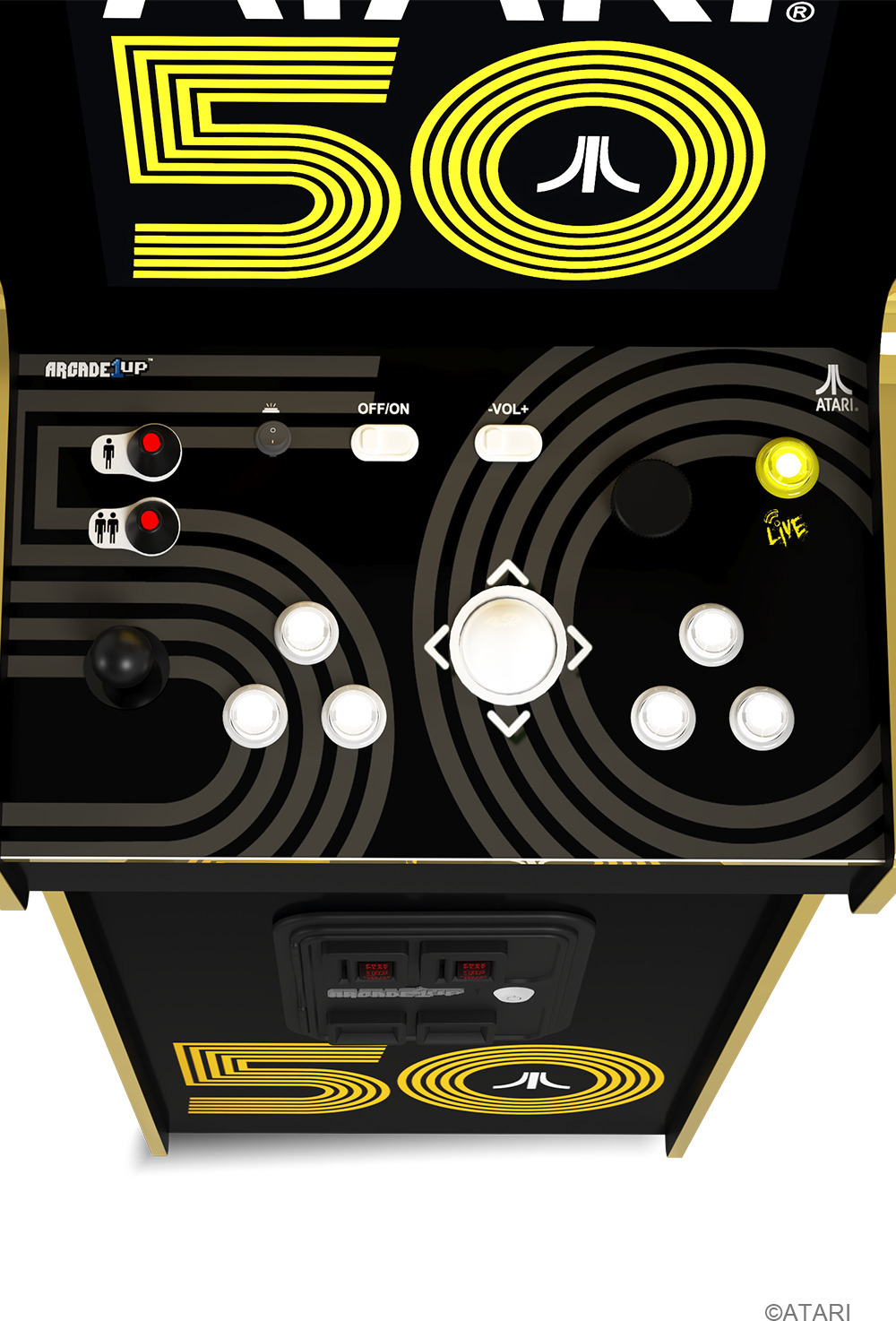 Arcade1Up Atari 50th Anniversary Deluxe -pelikabinetti – Verkkokauppa.com Arcade1Up Atari 50th Anniversary Deluxe -pelikabinetti – Verkkokauppa.com