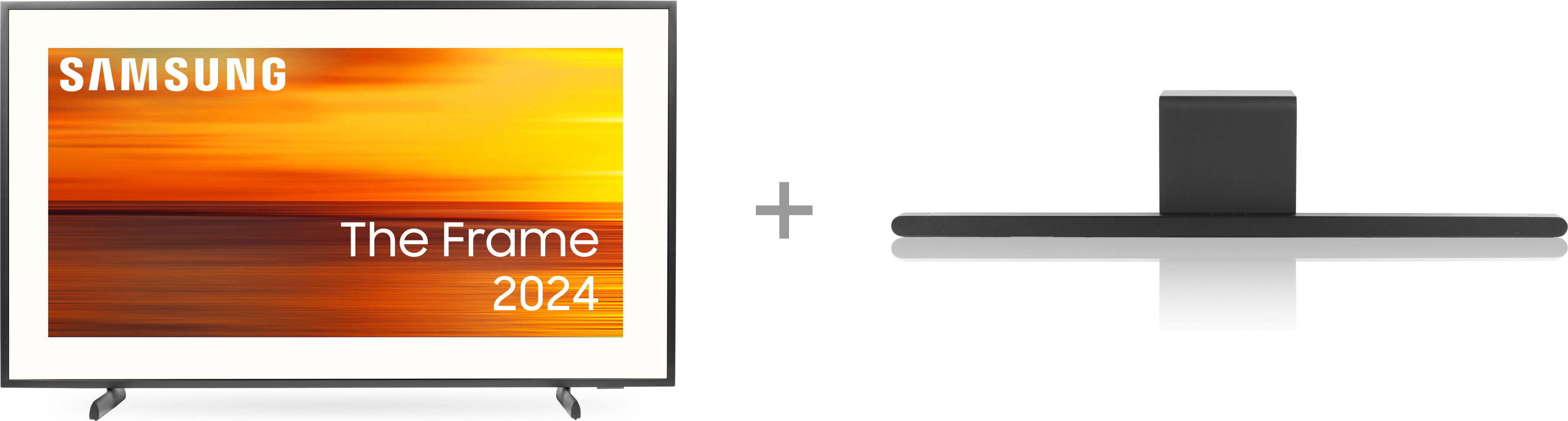 Samsung 65" LS03D The Frame – 4K QLED TV + HW-S800B 3.1.2 Dolby Atmos ...