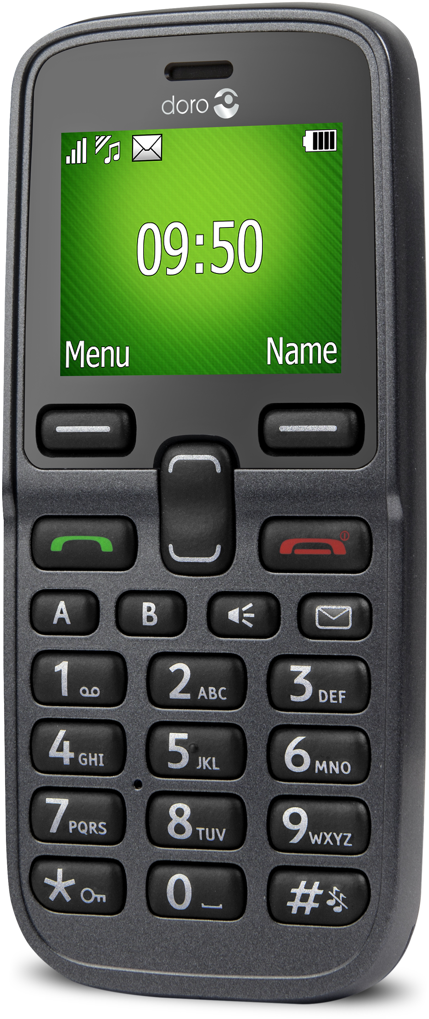 Doro 5031 -peruspuhelin, harmaa – Verkkokauppa.com