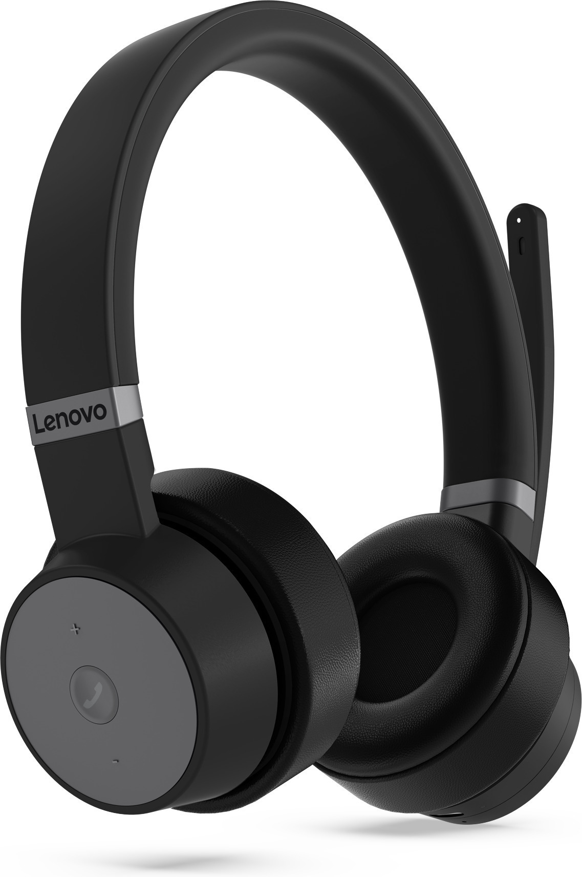 Lenovo Go Wireless ANC Headset -langaton headset, musta – Verkkokauppa.com