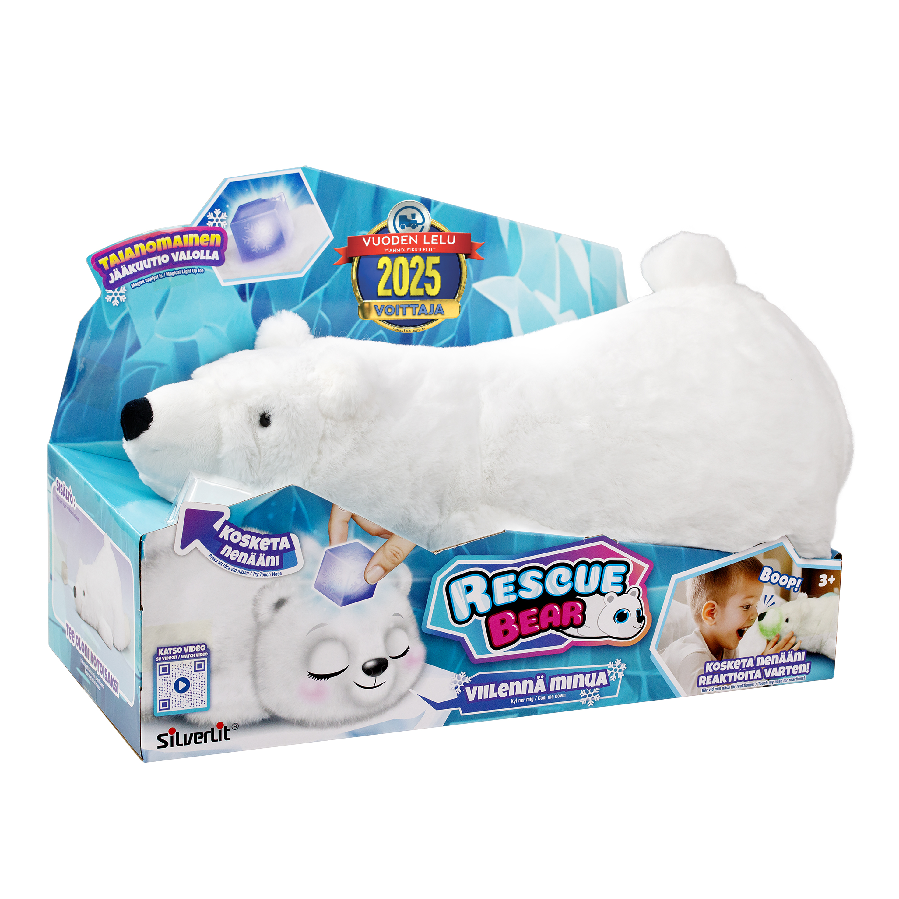 Rescue Bear Jääkarhu, interaktiivinen pehmolelu – Verkkokauppa.com