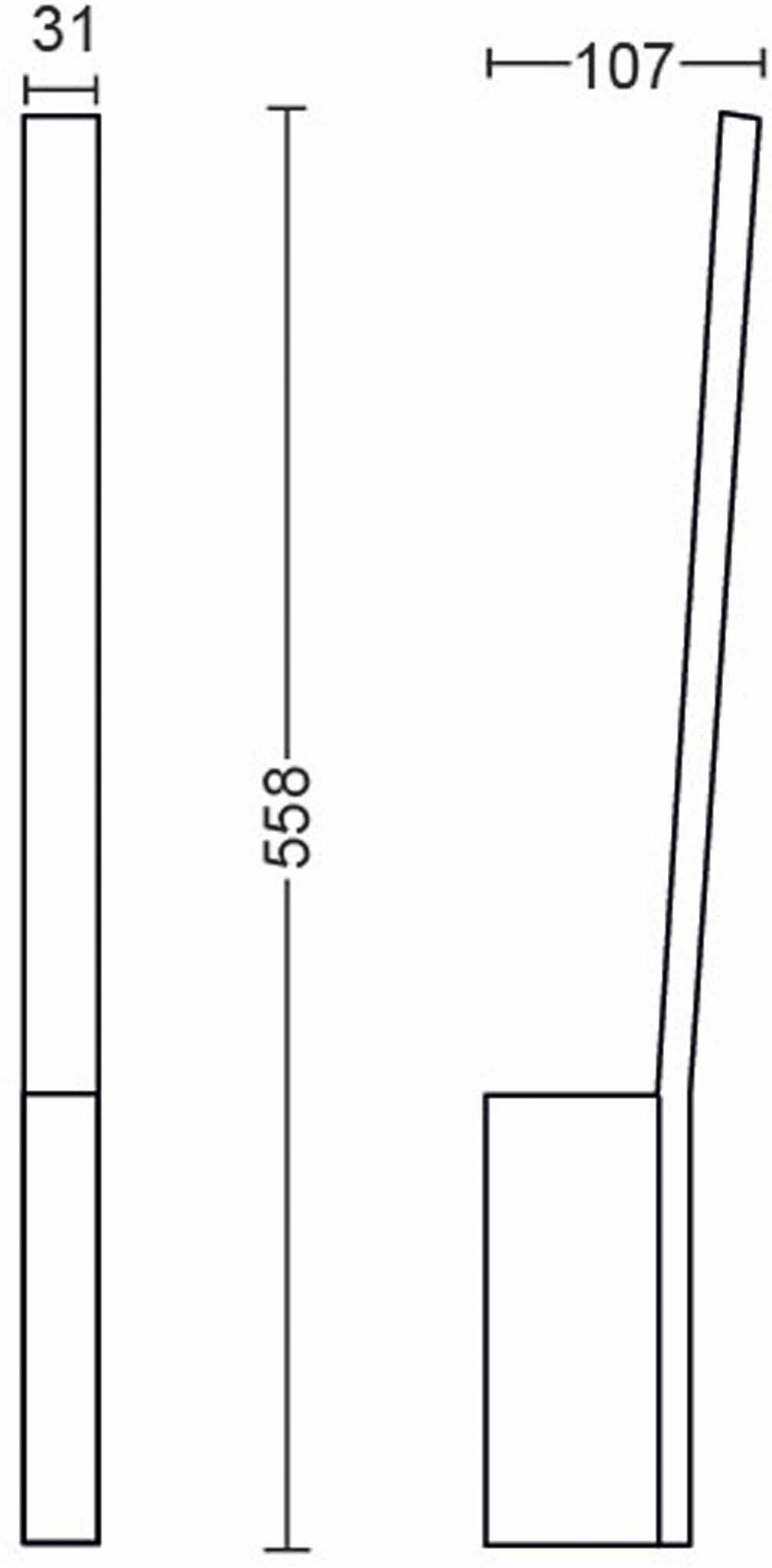 Philips Liane HUE -älyseinävalaisin, BT, White and color ambiance ...