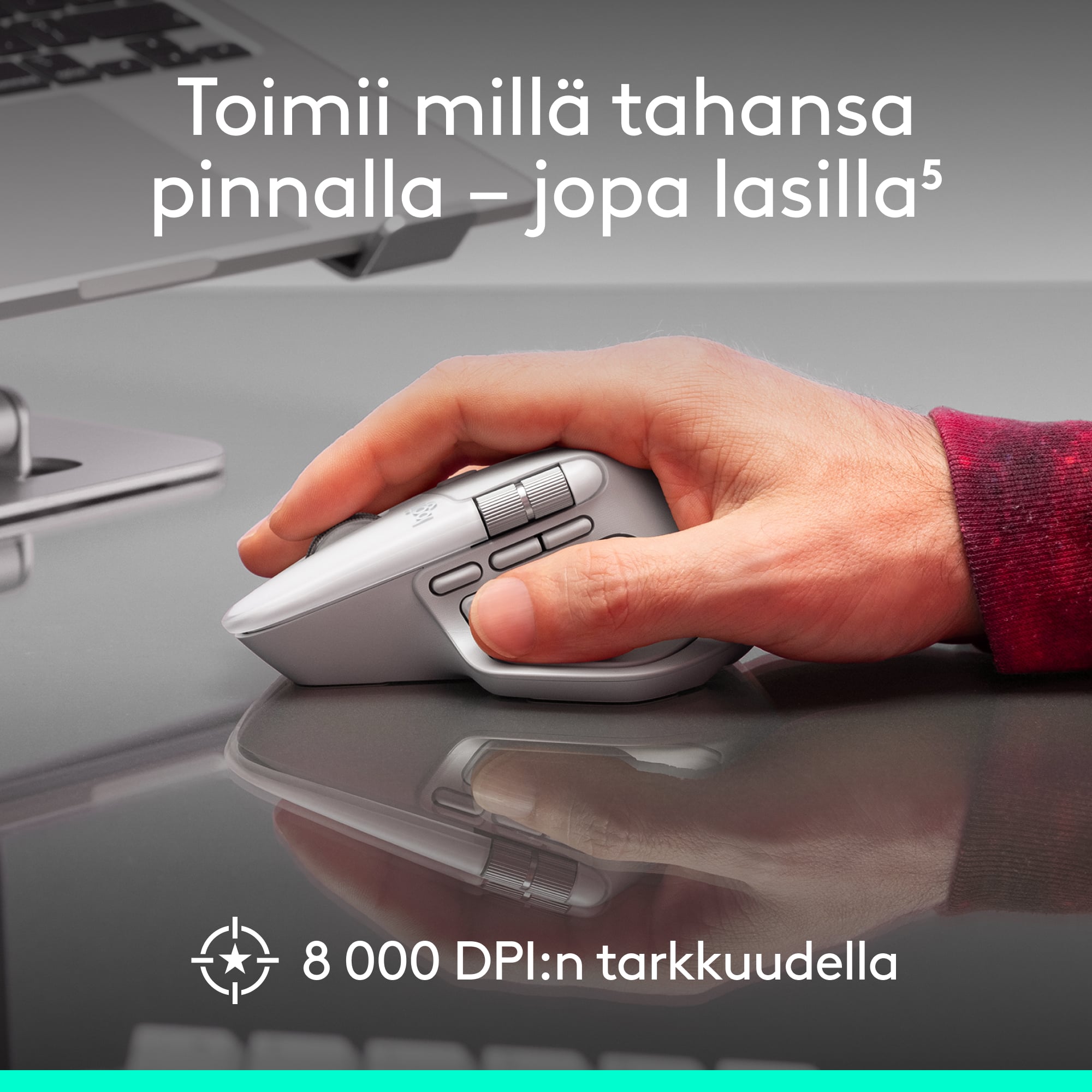Logitech MX Master 4 for Mac hiiri, musta – Verkkokauppa.com