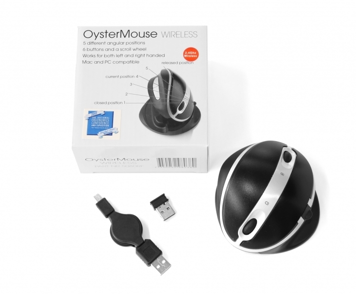OysterMouse Ergonomic Right-Left Wireless -pystyhiiri – Verkkokauppa.com
