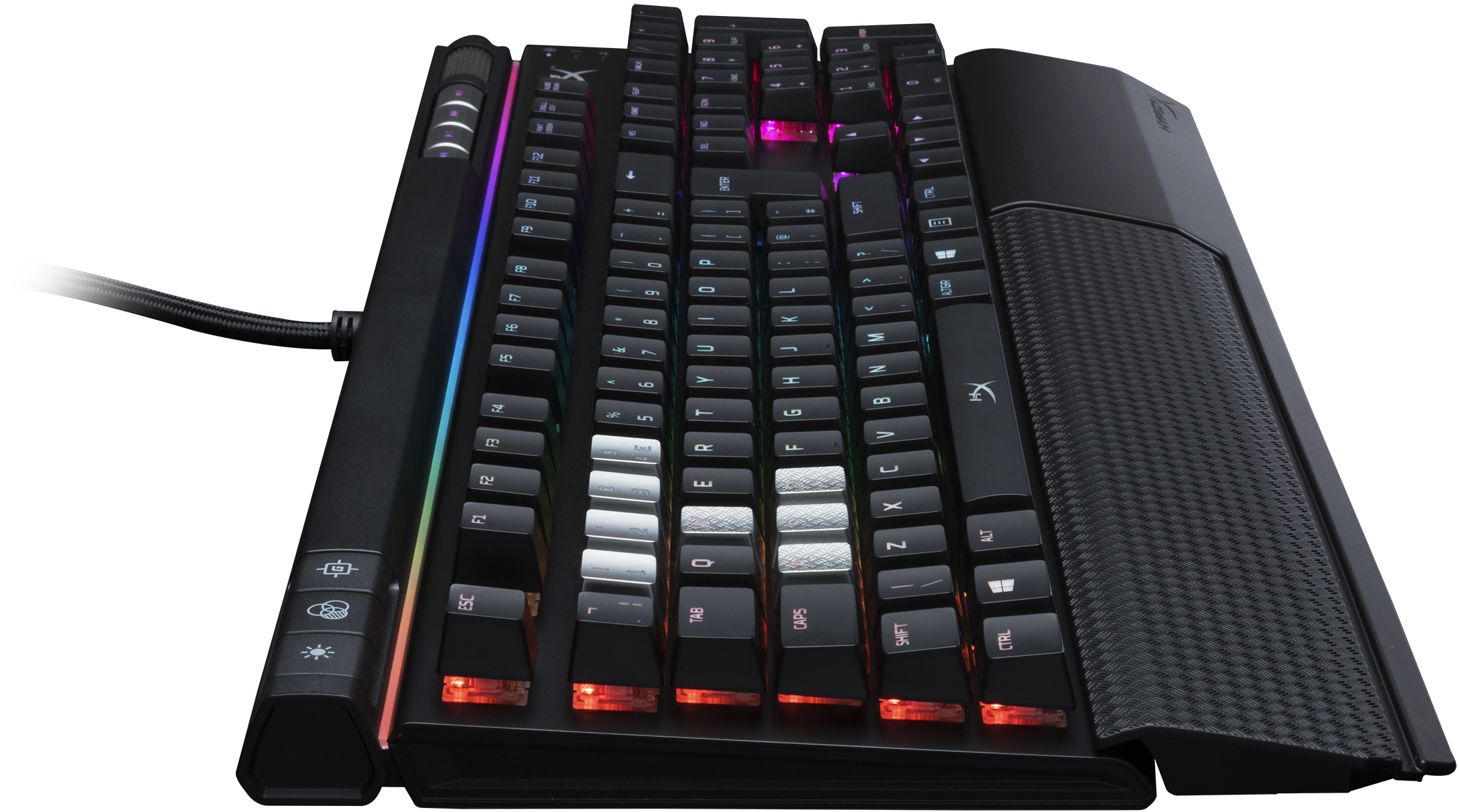 HyperX Alloy Elite RGB -pelinäppäimistö, Cherry MX Red -kytkimet ...