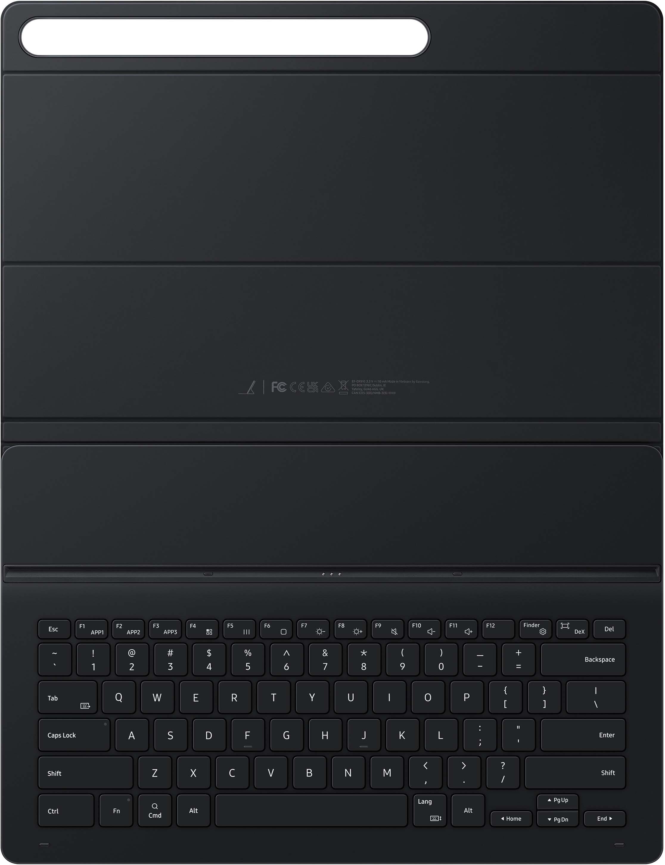 Samsung Galaxy Tab S9 Ultra Book Cover Keyboard Slim -näppäimistö ...