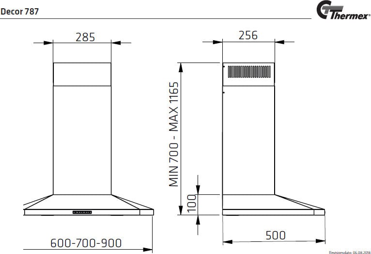 Thermex Decor 787 liesikupu, teräs, 60 cm – Verkkokauppa.com