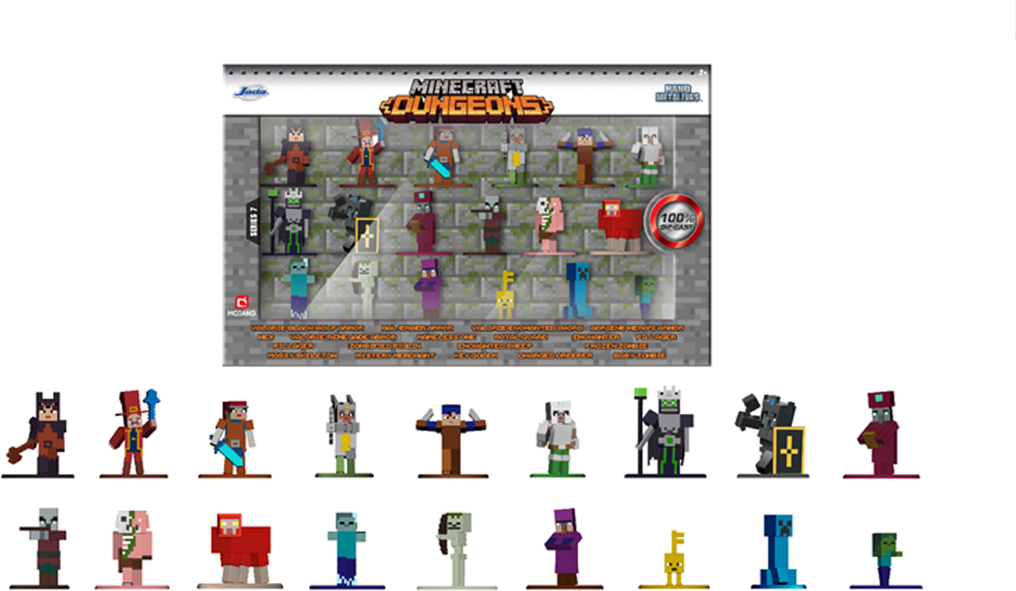 Minecraft Nano Figures Series 7 -hahmopakkaus – Verkkokauppa.com