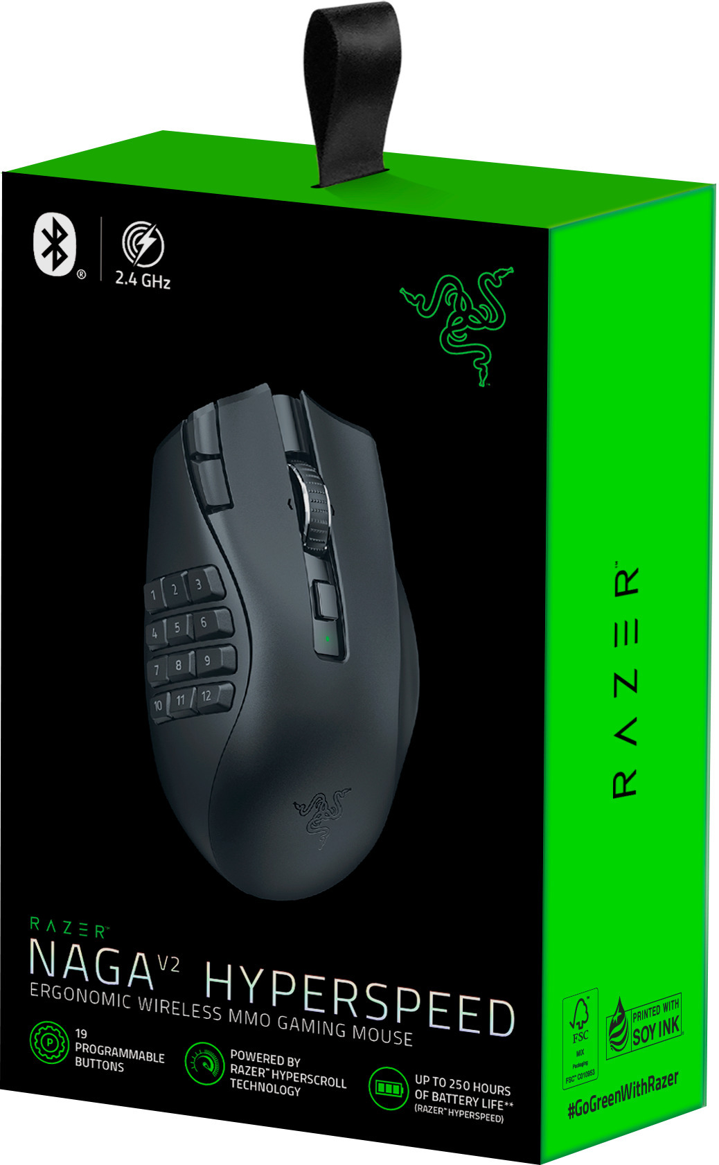 Razer Naga V2 Hyperspeed -langaton pelihiiri – Verkkokauppa.com