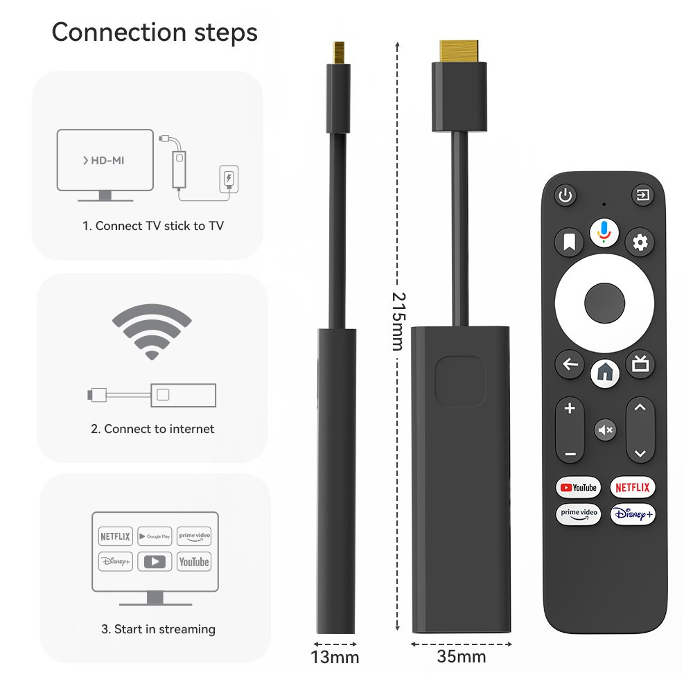 SmartLink Dcolor GD1 Wi-Fi 4K Android TV mediatoistin – Verkkokauppa.com