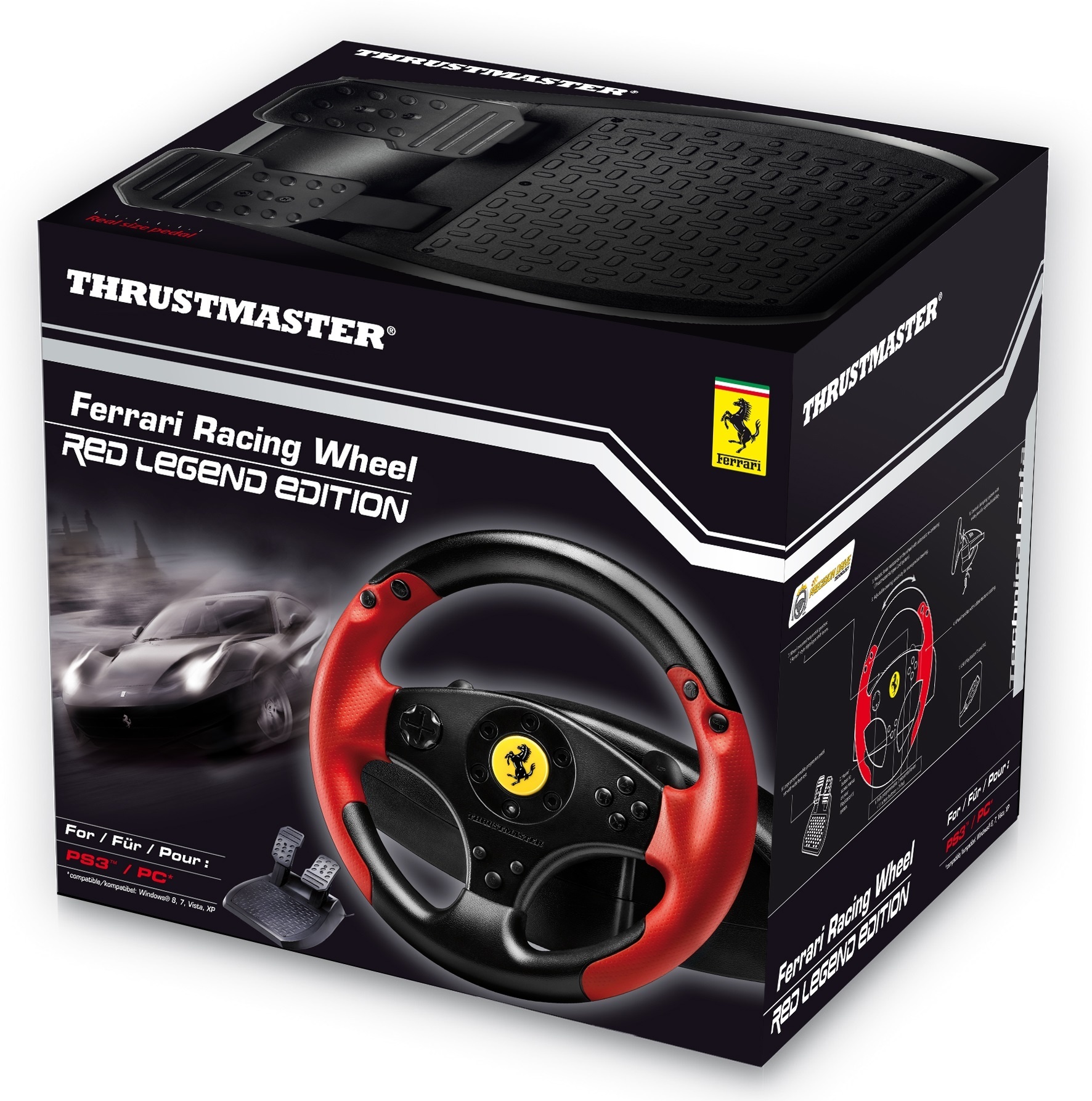 Thrustmaster Ferrari Racing Wheel - Red Legend Edition ...