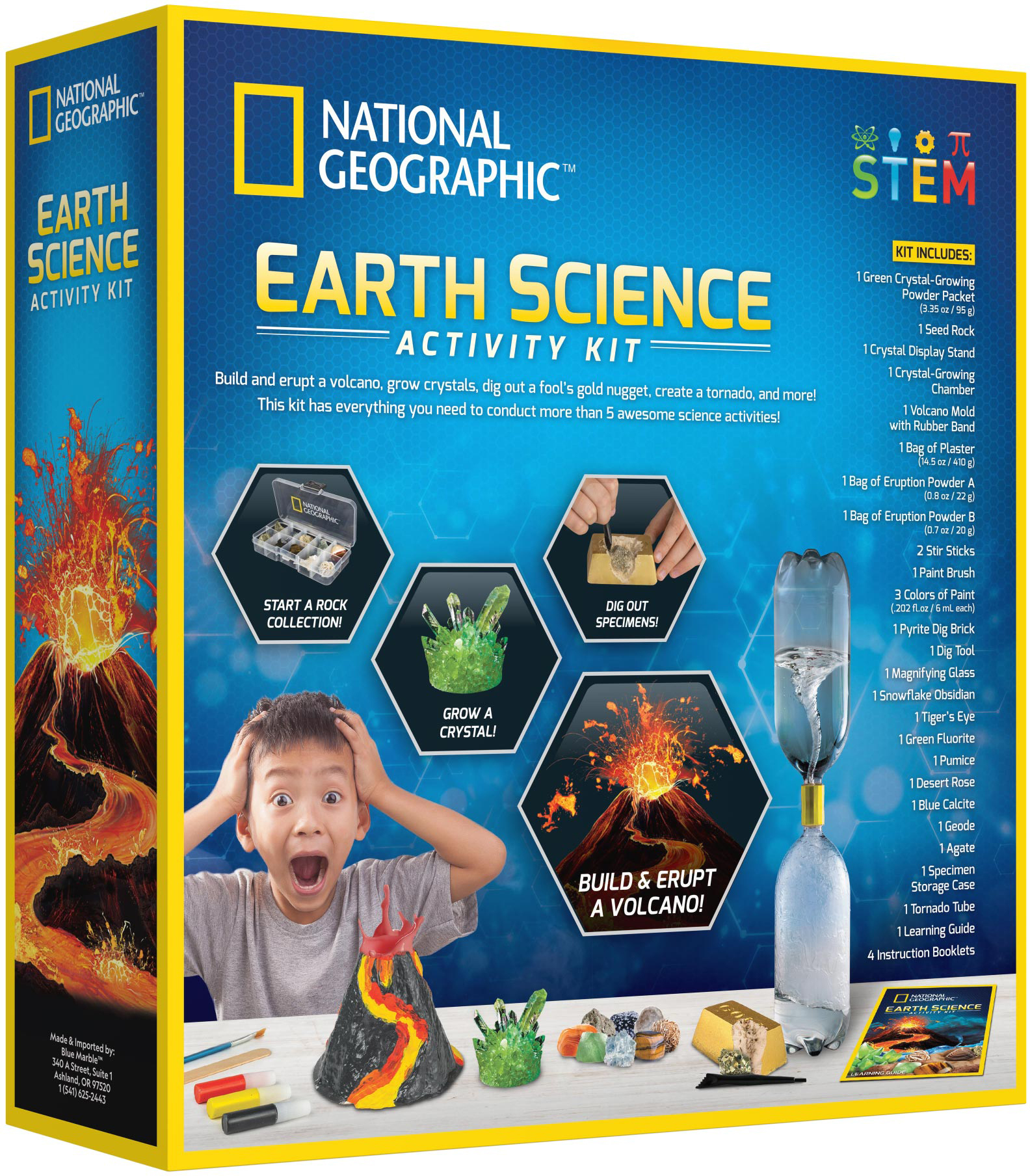 National Geographic Mega Earth Science Kit -leikkisetti – Verkkokauppa.com