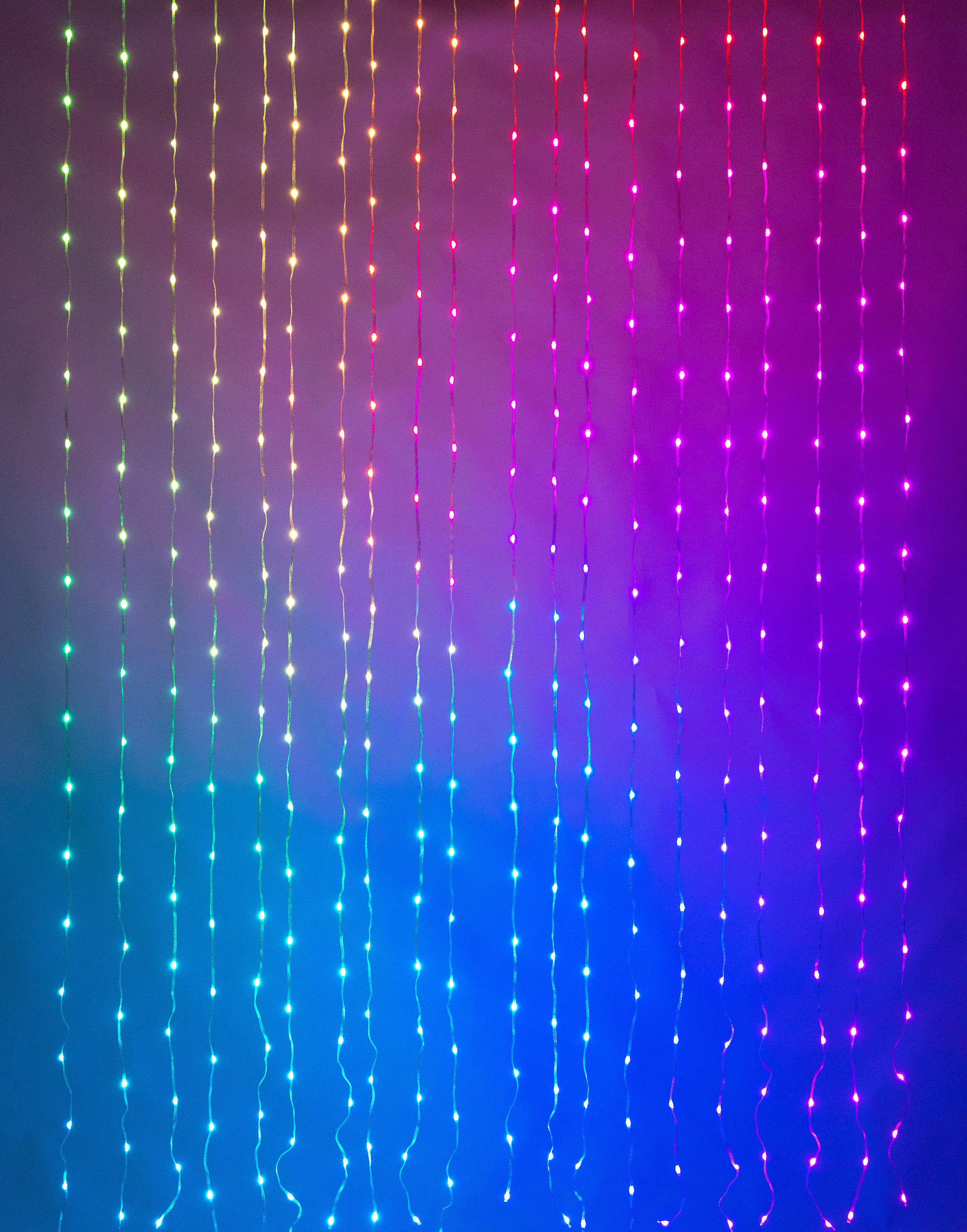 Enne Spectrum Twinkle RGB valoverho 2x2m, 400 LED – Verkkokauppa.com