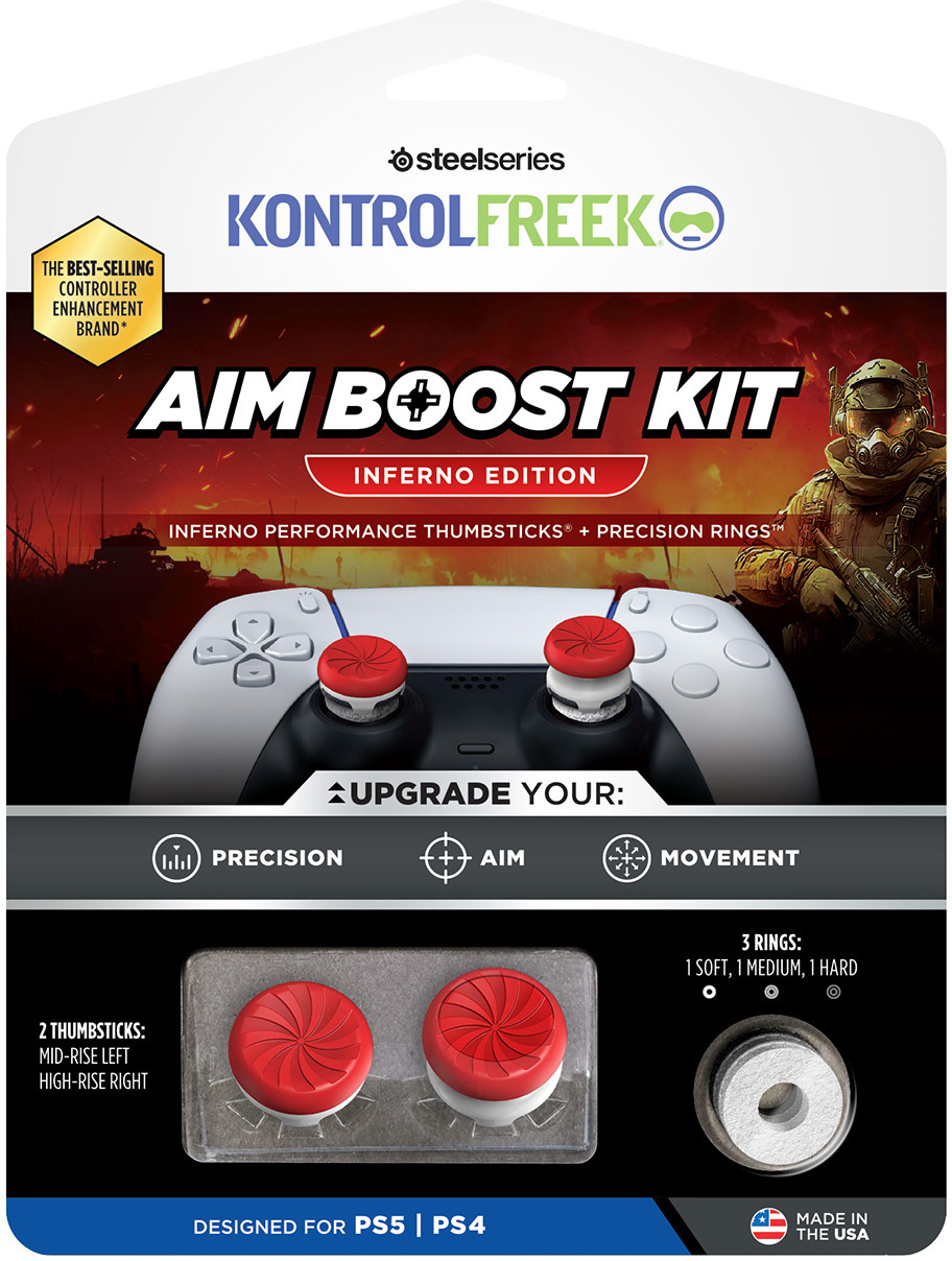 KontrolFreek Aim Boost Kit - Inferno Edition (PS5) – Verkkokauppa.com