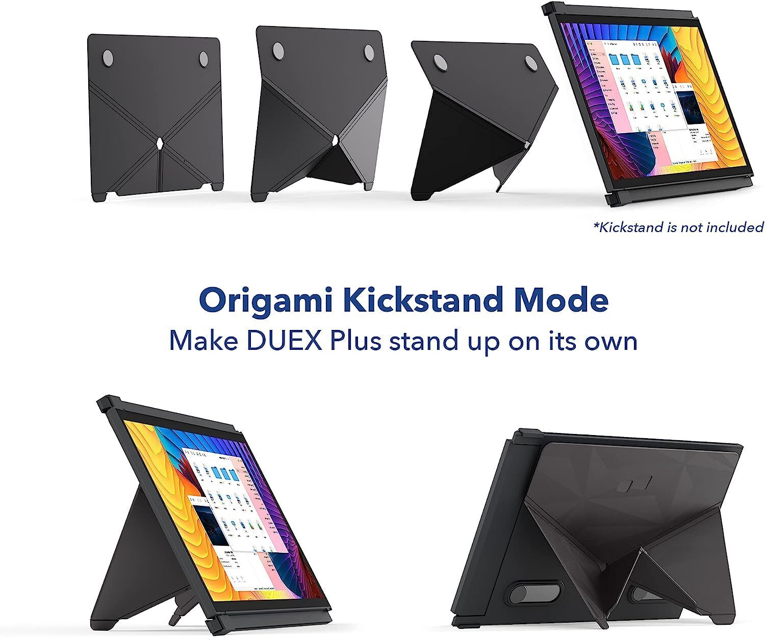 Mobile Pixels Duex Plus DS 13,3" Portable Monitor -kannettava näyttö ...