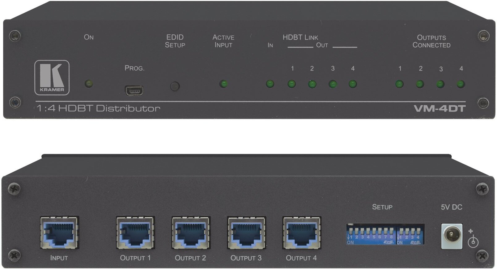 Kramer VM-4DT 4K HDBT 1:4 -jakovahvistin – Verkkokauppa.com