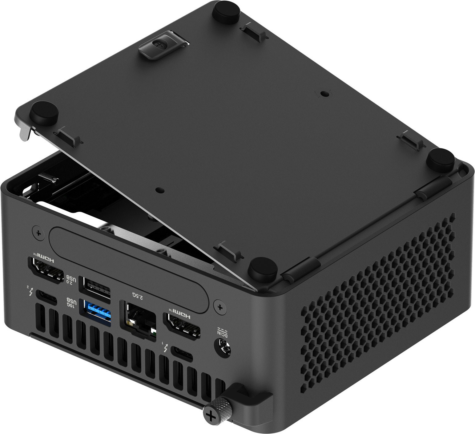 ASUS NUC 15 Pro Mini PC Barebone pöytäkone (RNUC15CRHI300002 ...