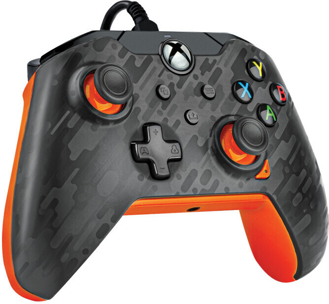 PDP Gaming Wired Controller peliohjain Atomic Carbon PC Xbox PDP Gaming Wired Controller peliohjain Atomic Carbon PC Xbox