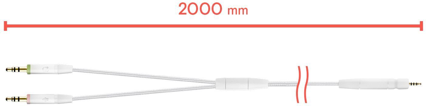 EPOS GSA 30 PC Cable -johto, valkoinen – Verkkokauppa.com