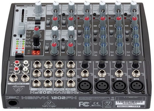 Behringer Xenyx 1202FX -kompaktimikseri – Verkkokauppa.com