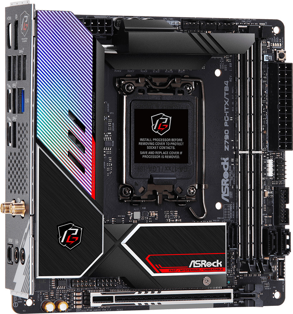 ASRock Z790 PG-ITX/TB4 Mini-ITX -emolevy – Verkkokauppa.com