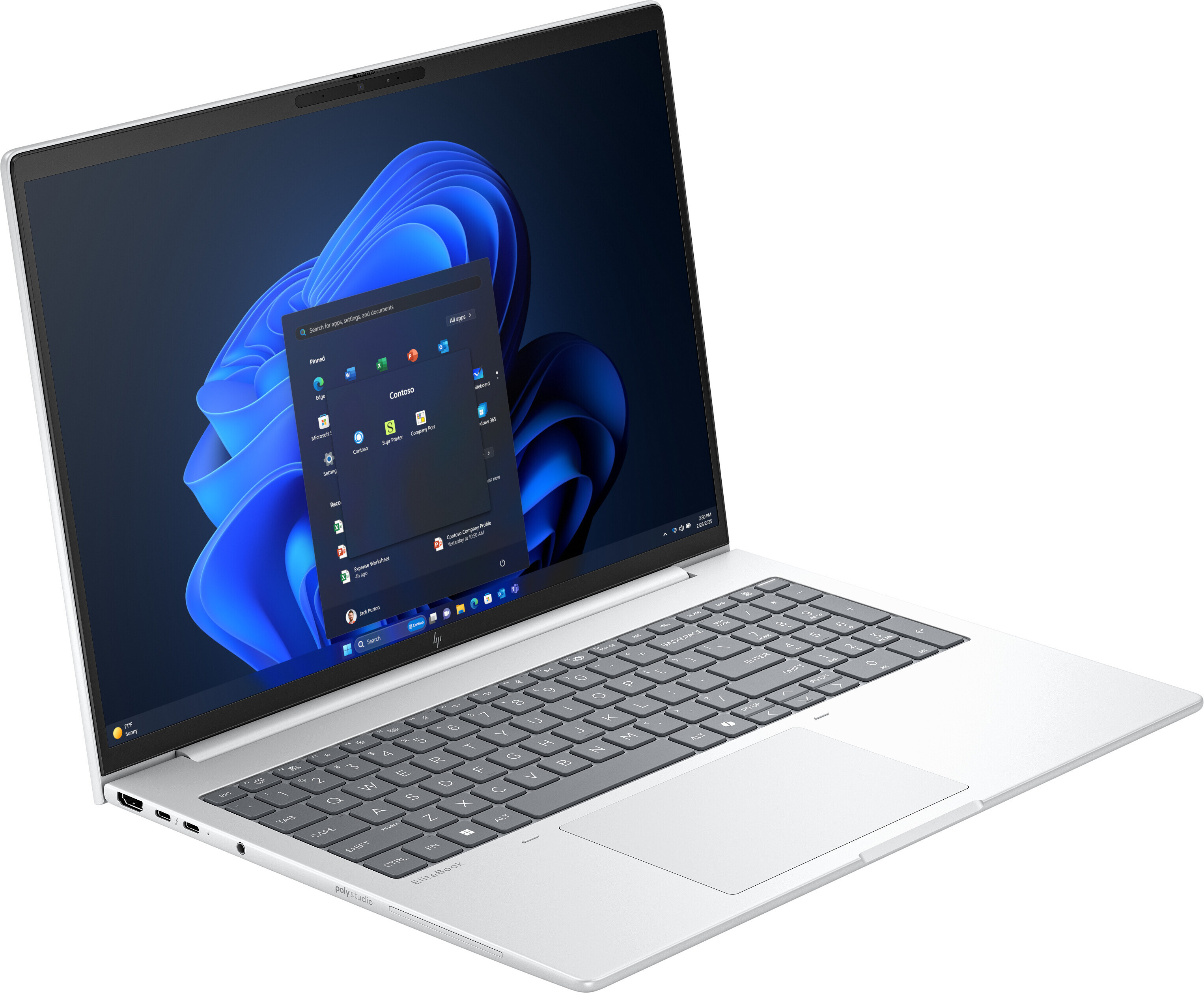HP EliteBook 8 G1i 16 kannettava, Windows 11 Pro (AD3C7ET ...
