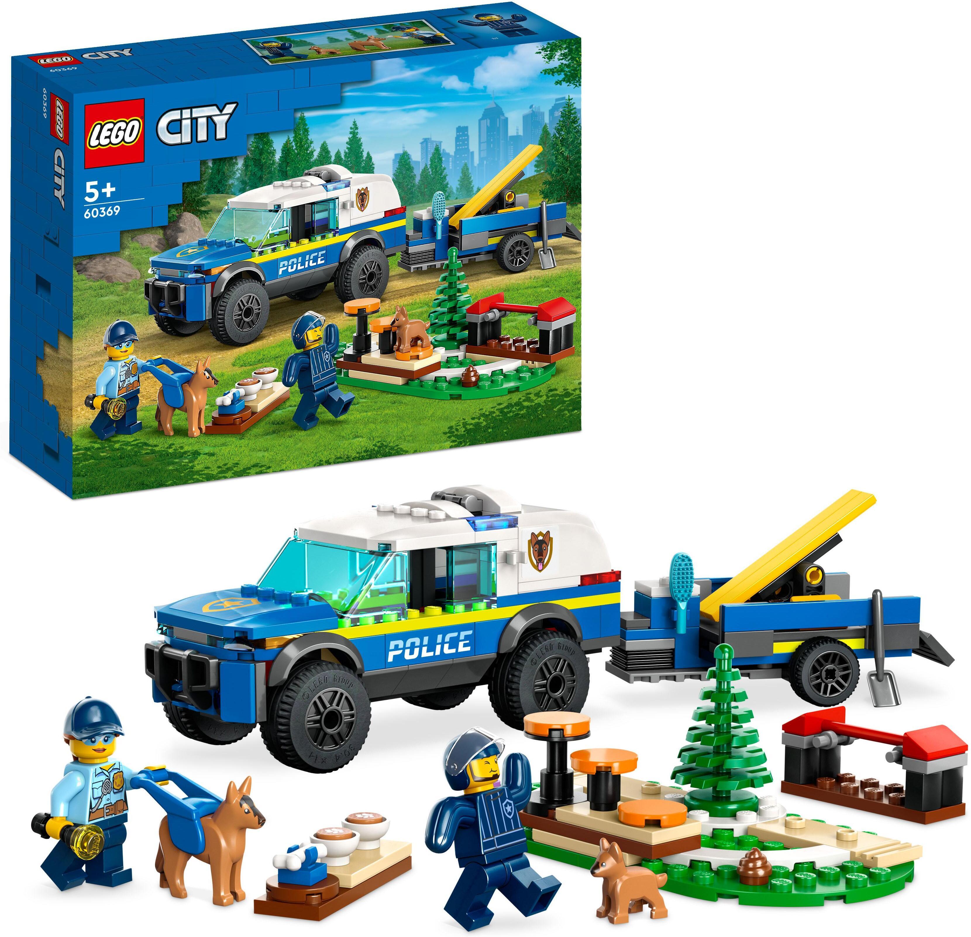 LEGO City Police 60369 - Siirrettävä poliisikoirien koulutusrata ...