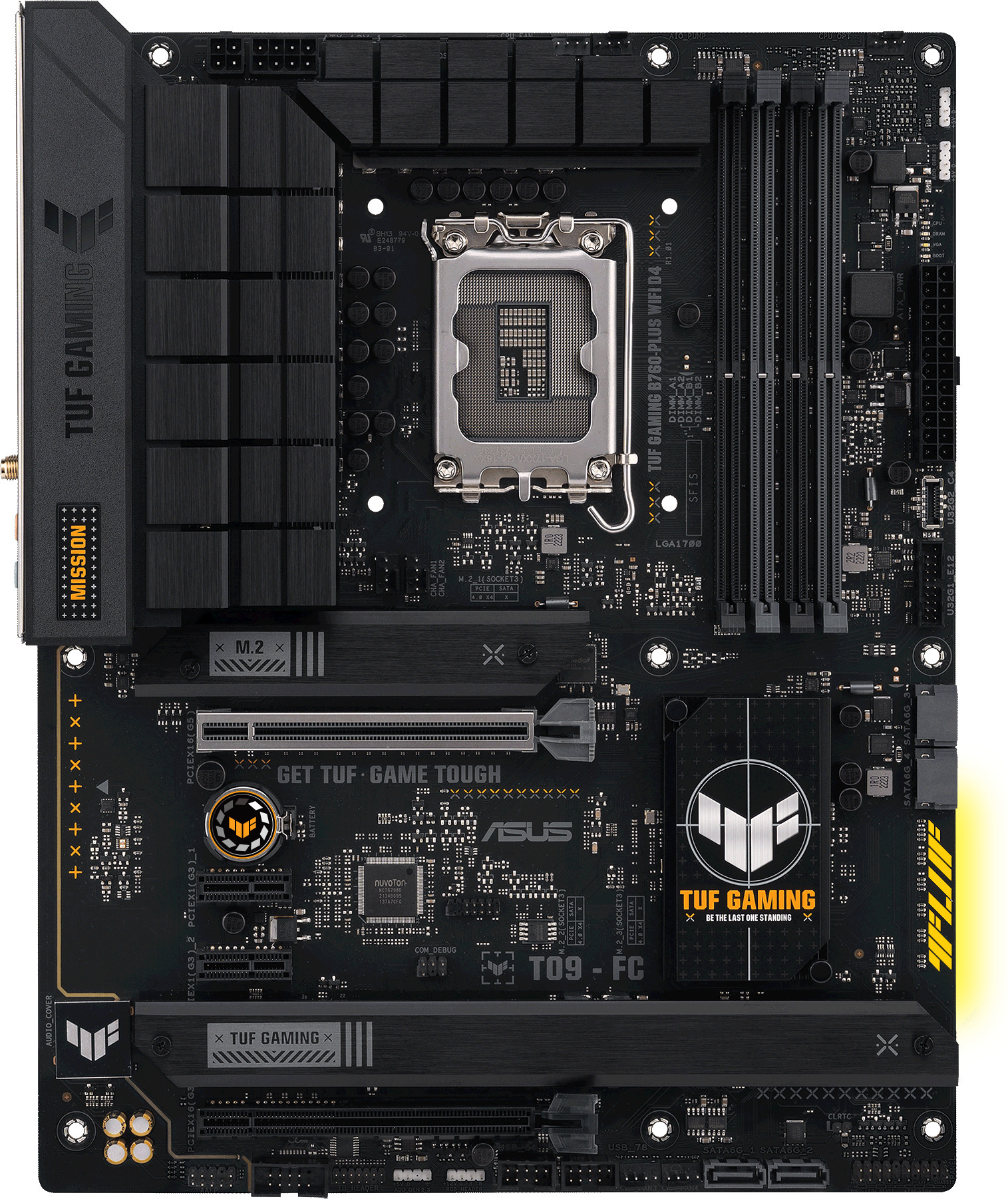 Asus TUF GAMING B760-PLUS WIFI D4 ATX -emolevy – Verkkokauppa.com