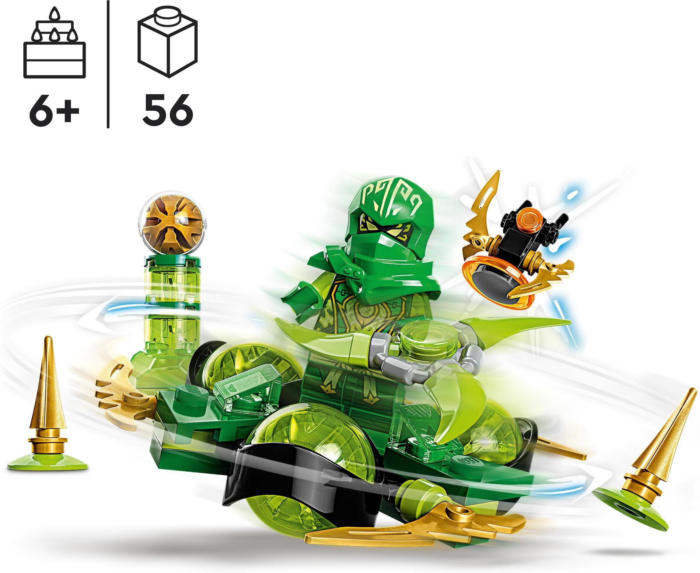 LEGO Ninjago 71779 - Lohikäärmevoiman Lloyd – spinjitzu-pyörähdys ...
