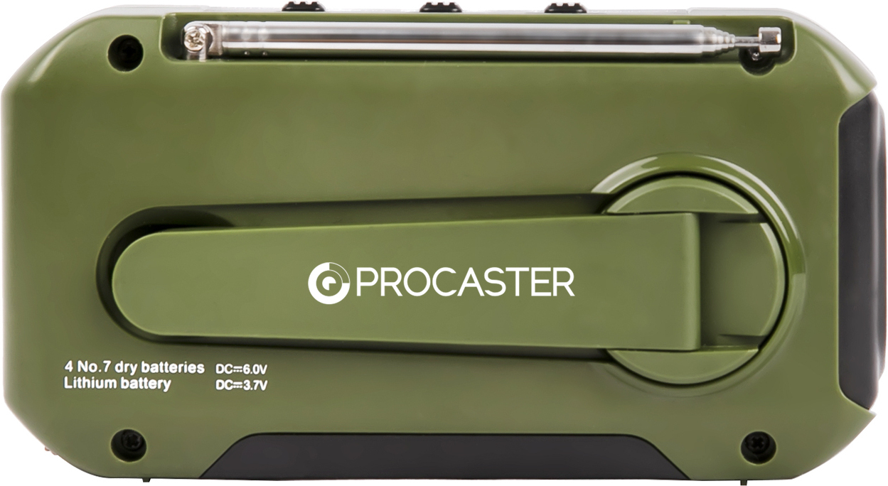 ProCaster EM-RAD01 matkaradio latauskammella – Verkkokauppa.com