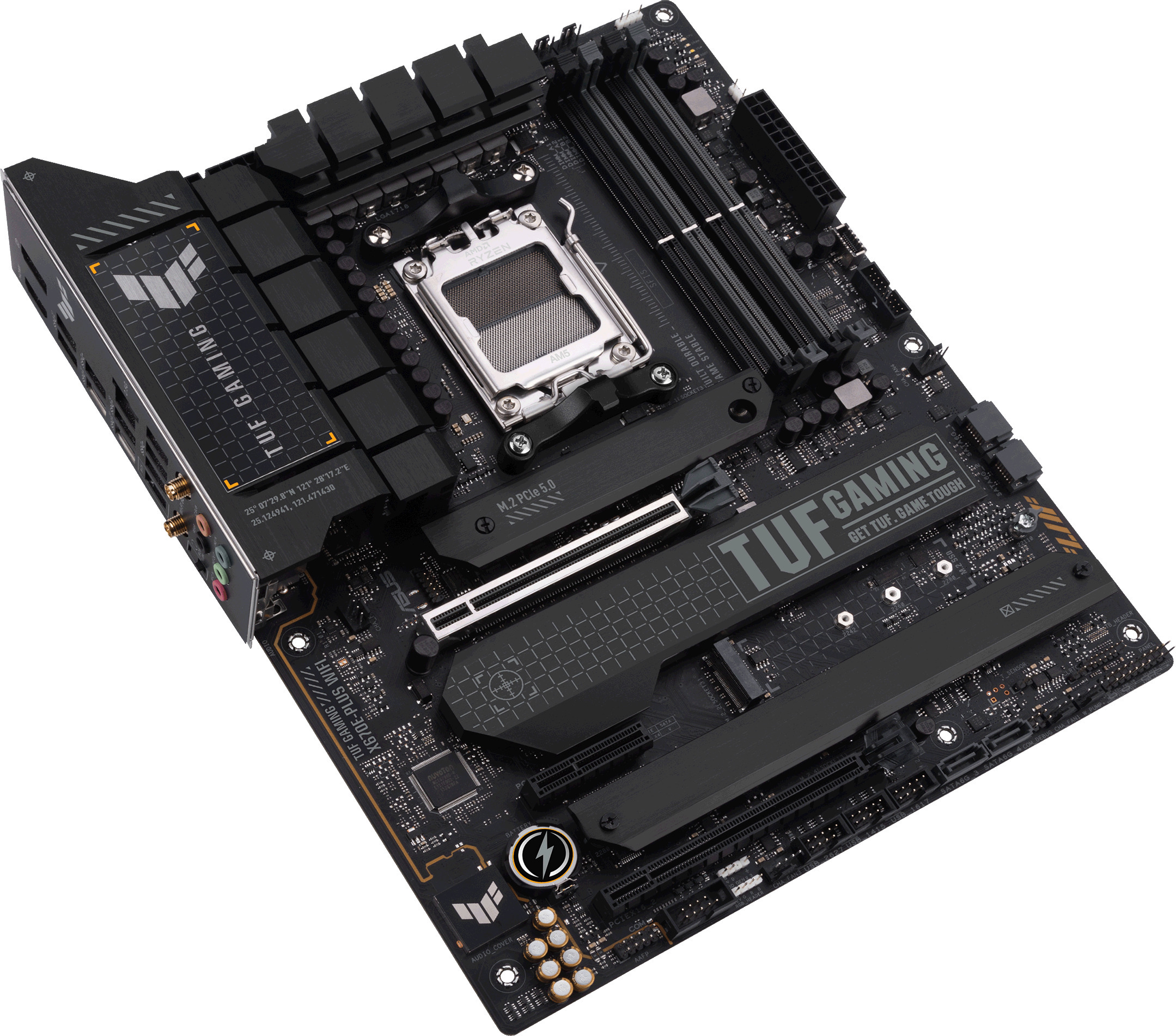 ASUS TUF GAMING X670E-PLUS WIFI ATX -emolevy – Verkkokauppa.com