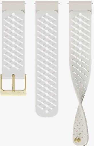 Suunto Athletic 3 -silikoniranneke 22 mm, Pearl Gold – Verkkokauppa.com